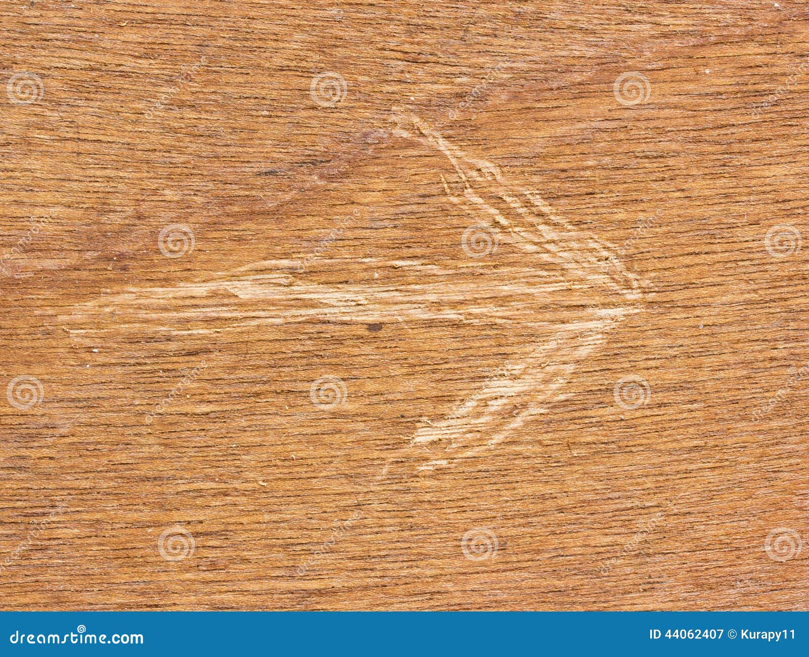 Arrow marks on wood. stock image. Image of guide, concept - 44062407