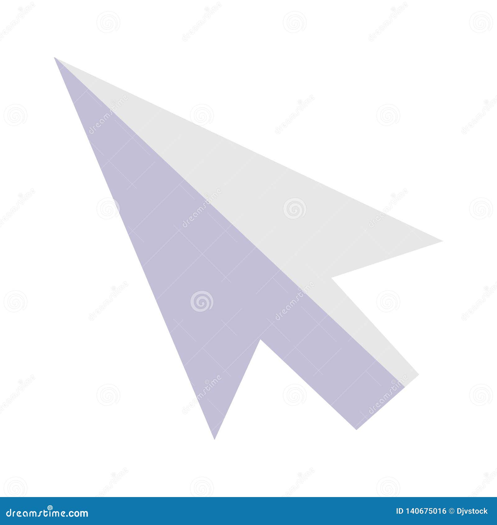 Arrow mouse pointer icon stock vector. Illustration of navigate - 140675016
