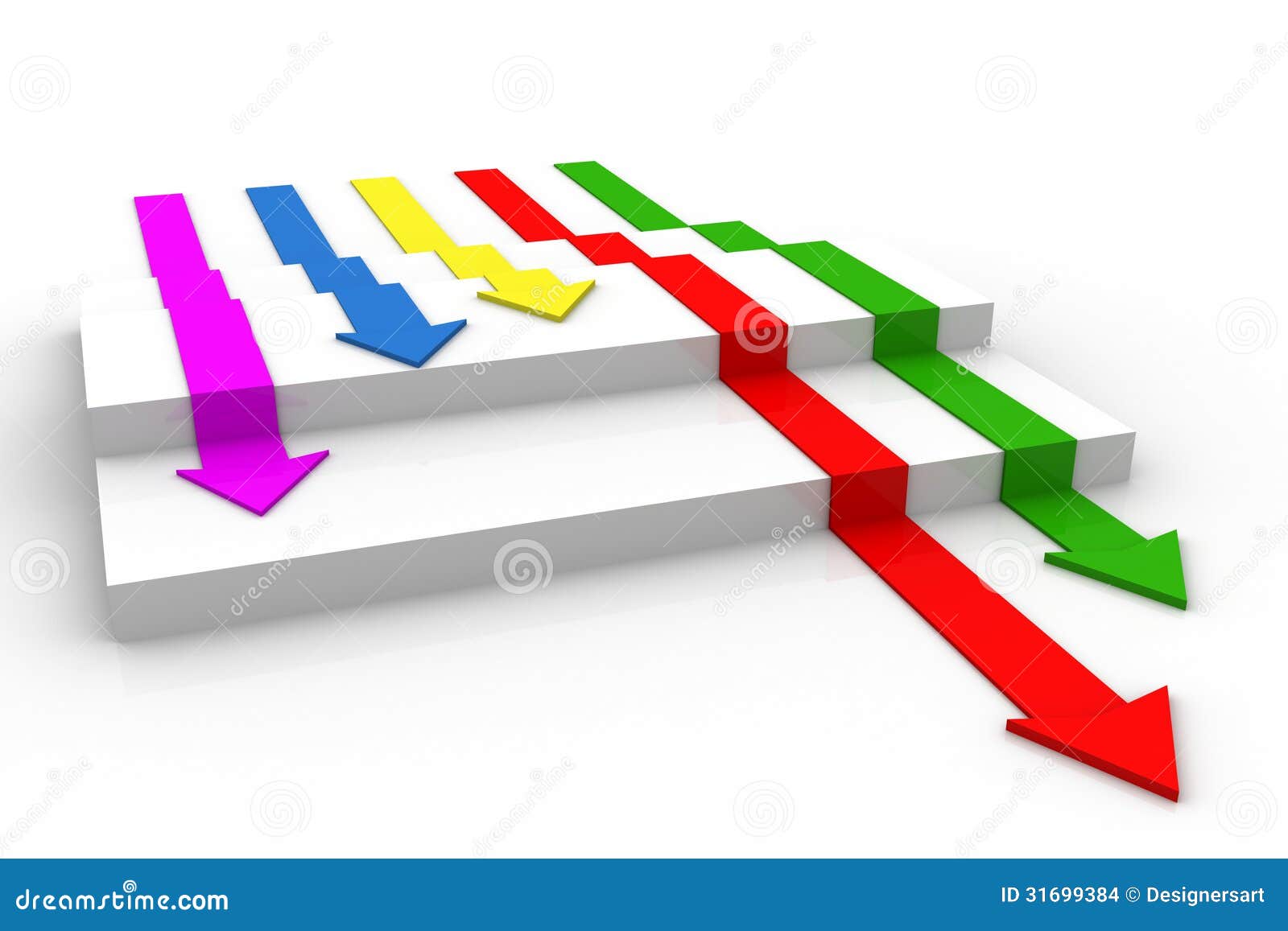 Arrow Moving Up stock illustration. Illustration of forward - 31699384