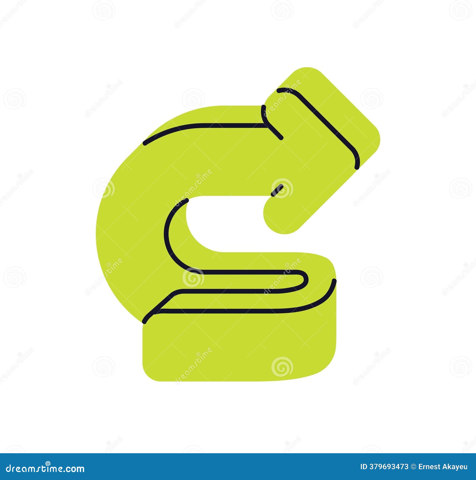Twisting Right Arrow In Dot Art And Solid Style Vector Illustration ...