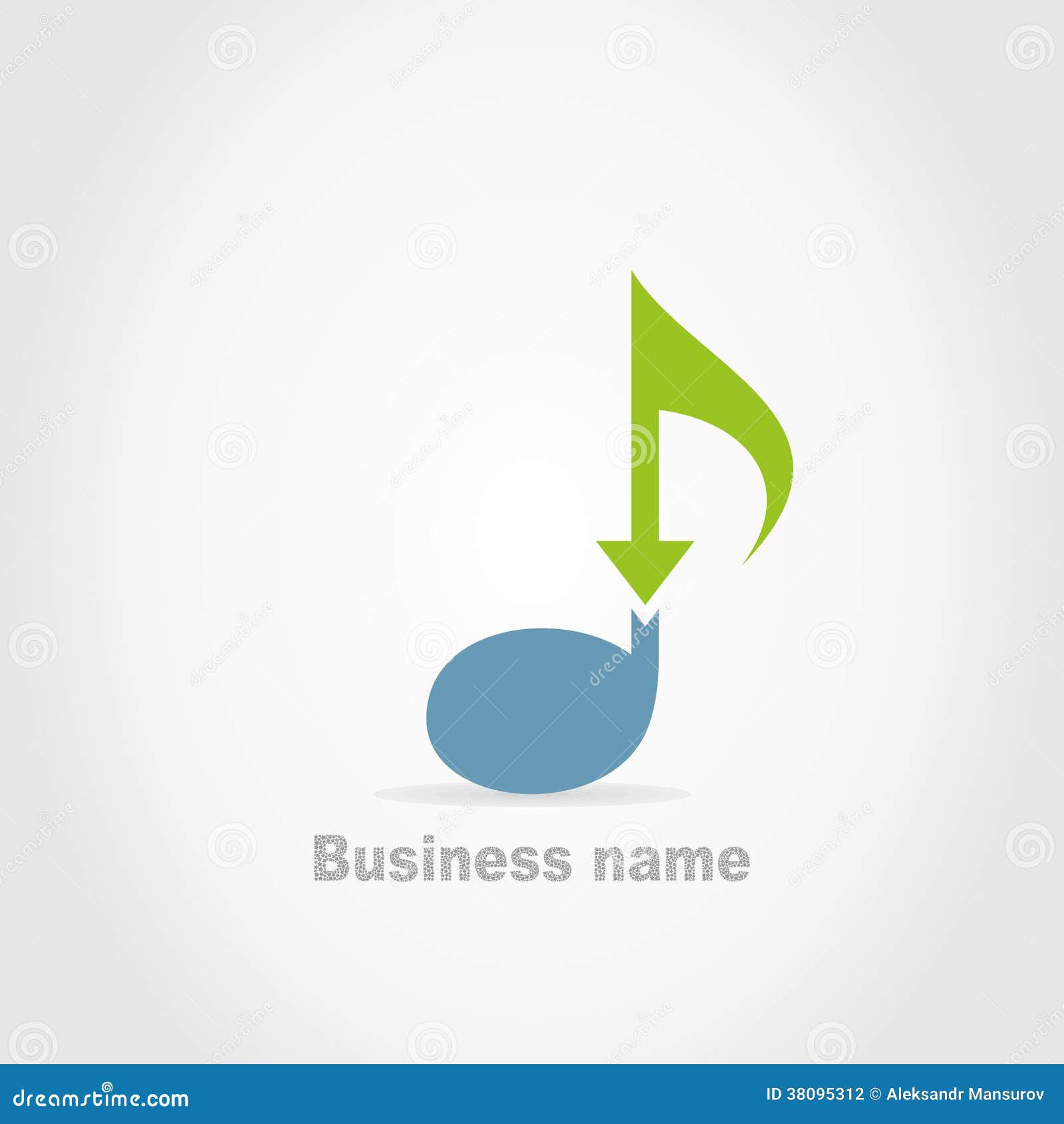 Arrow note stock vector. Illustration of retro, culture - 38095312