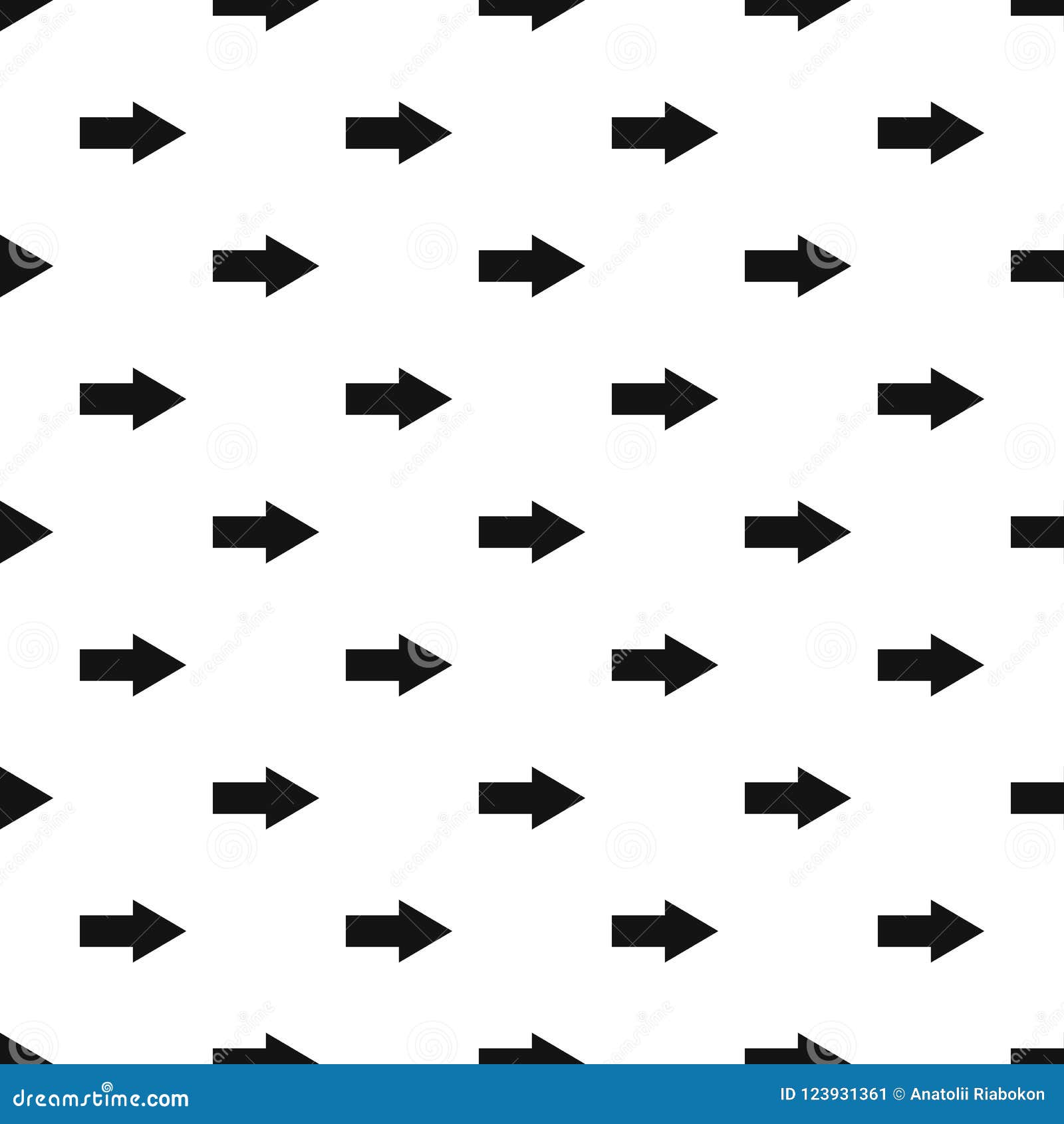 Arrow pattern seamless stock illustration. Illustration of interface ...