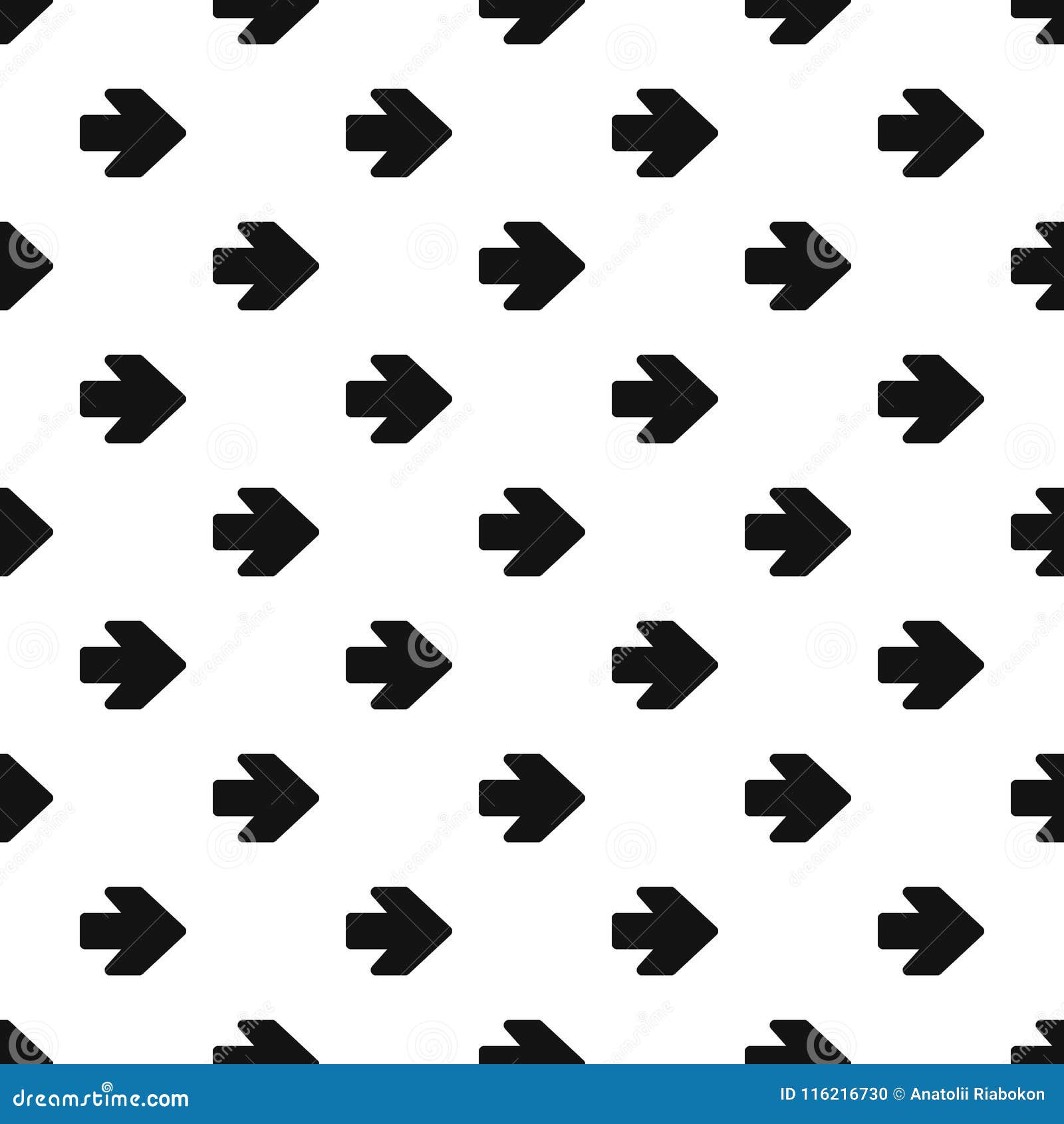 Arrow Pattern Vector Seamless Stock Vector Illustration Of Menu
