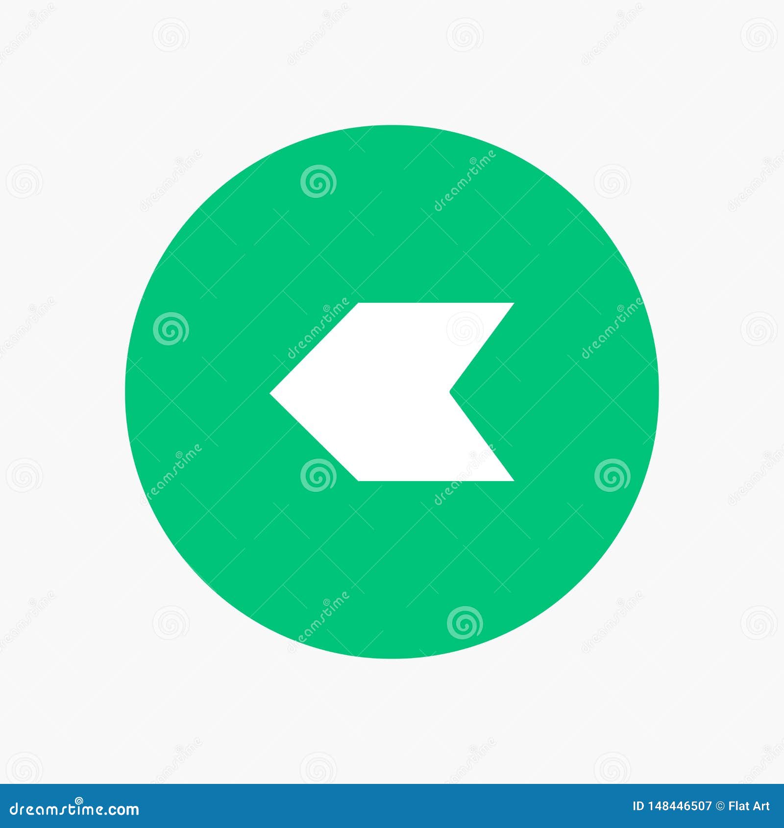 Arrow, Pointer, Left stock vector. Illustration of point - 148446507