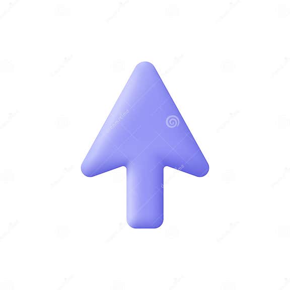 Arrow Pointer, Mouse Cursor. Computer Interface. 3d Vector Icon Stock ...