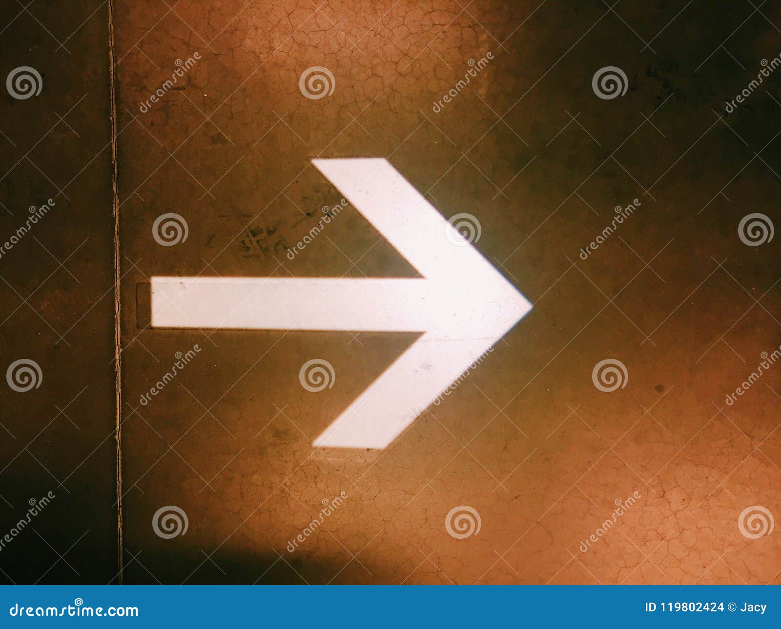 Arrow stock photo. Image of oneway, arrow, direction - 119802424