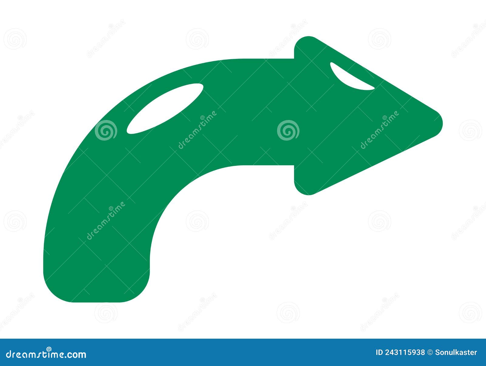 Arrow Pointing Right, Direction Icon or Navigation Stock Vector - Illustration of vector, arrow ...