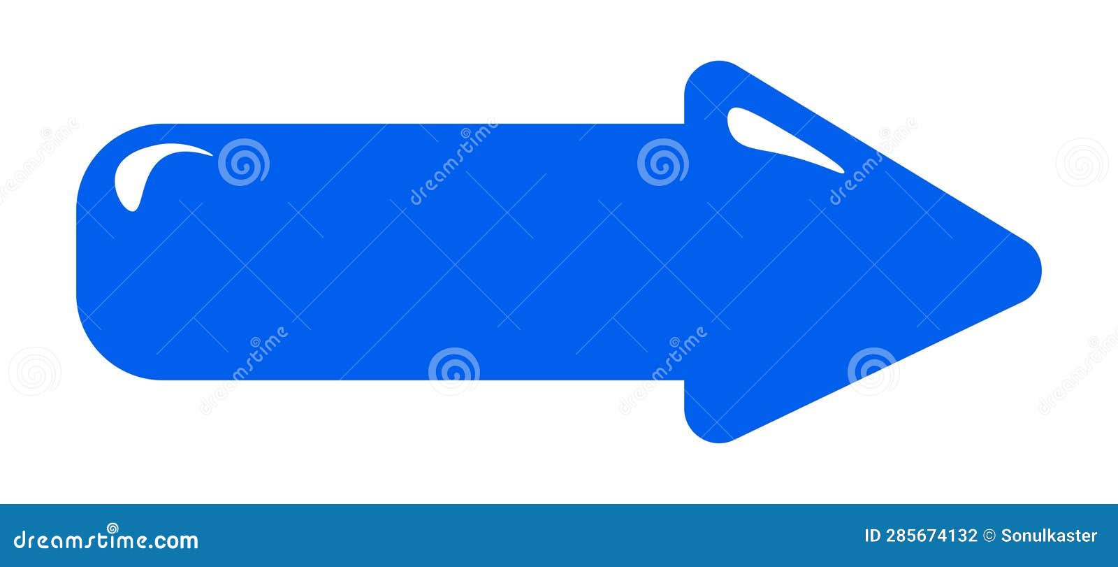 Arrow Pointing To the Right Direction, Navigation Stock Vector ...