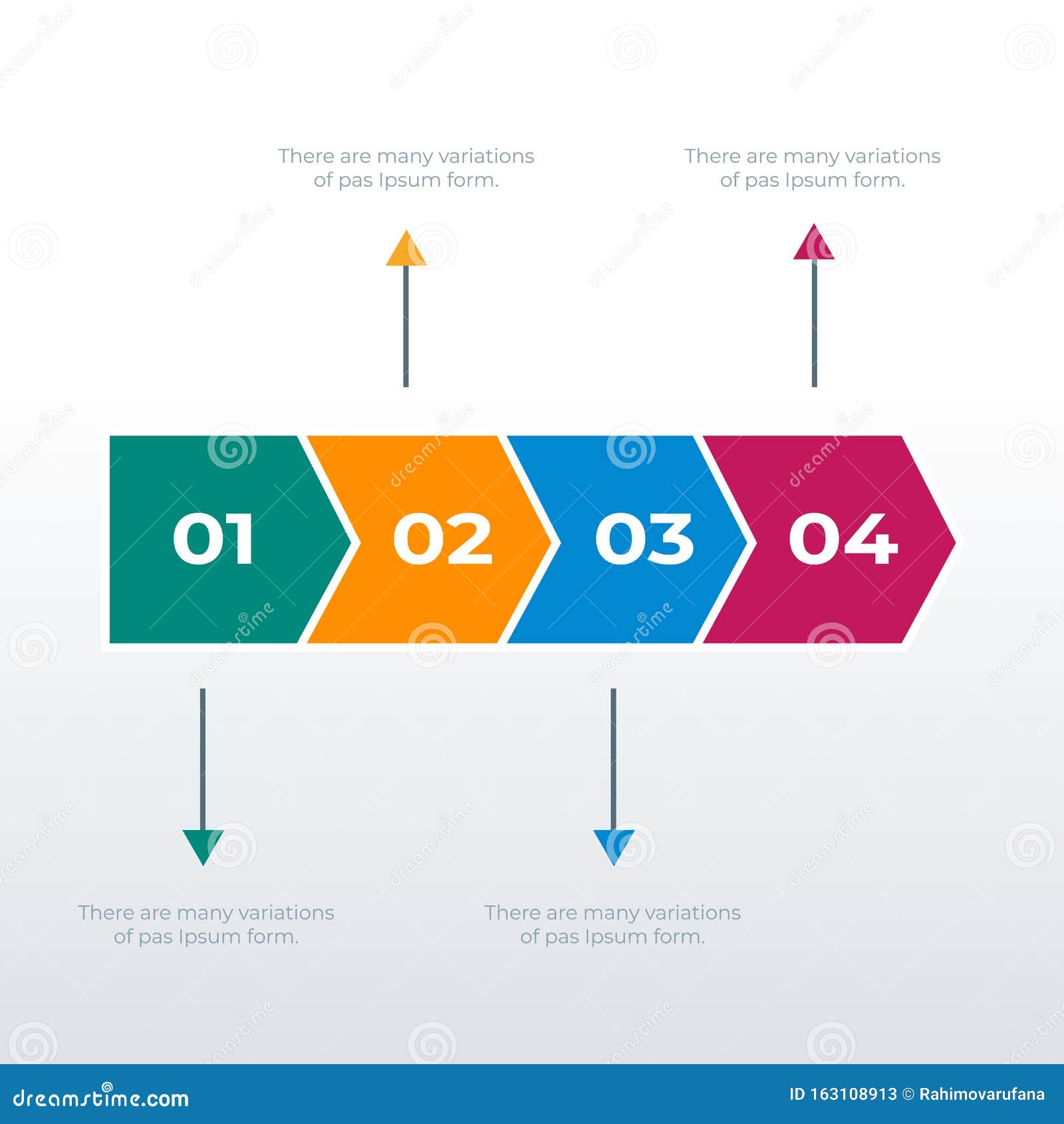 Arrow Process Steps Chart. Business Startup Step Arrows, Work Flow ... Arrow Process Steps Chart. Business Startup Step Arrows, Work Flow ...