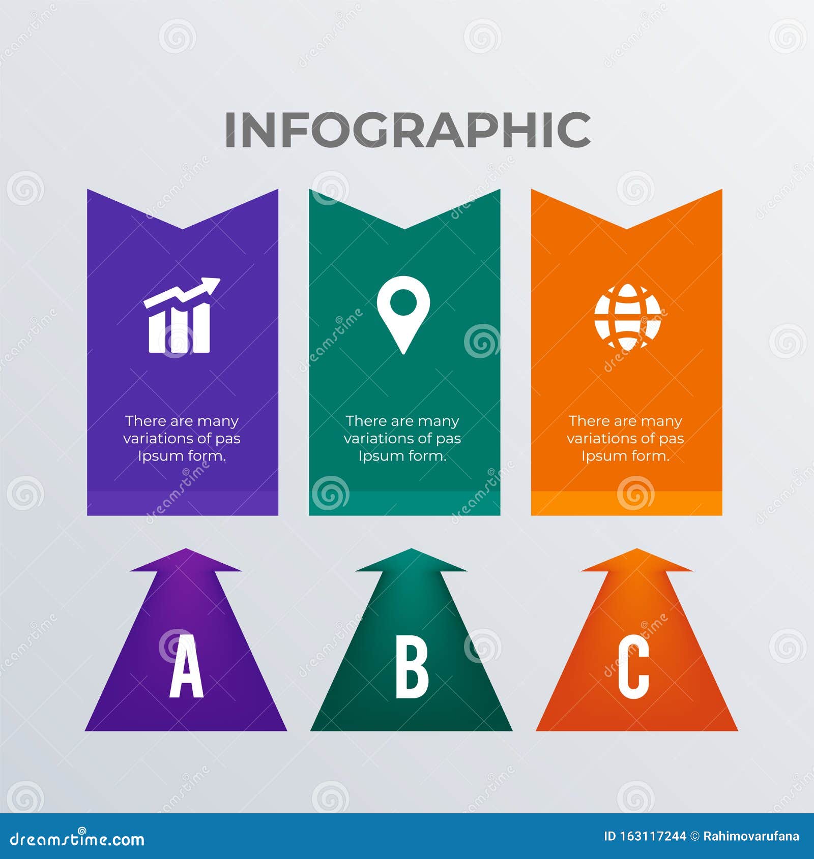Arrow Process Infographic Template Design. Business Concept Infograph ... Arrow Process Infographic Template Design. Business Concept Infograph ...