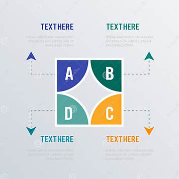 Arrow Process Infographics Template Design. Business Concept Infograph ...
