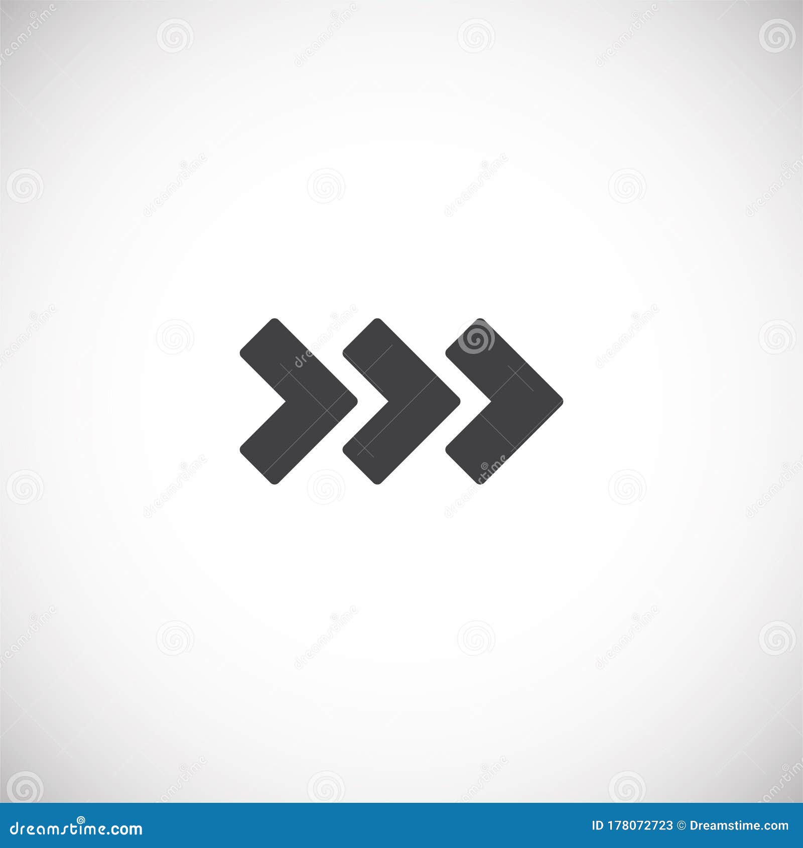 Arrow Related Icon on Background for Graphic and Web Design. Creative ...