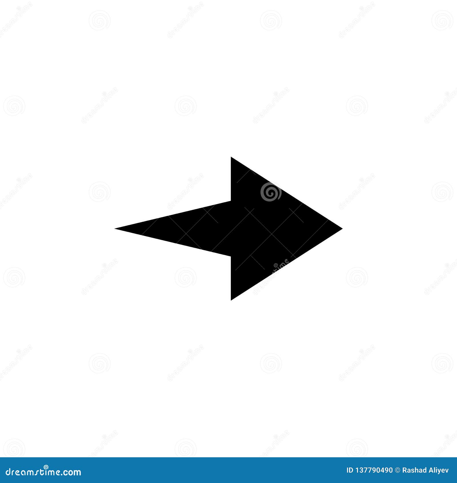 Arrow, Right, Navigation Icon. Element of Direction Icon Stock ...
