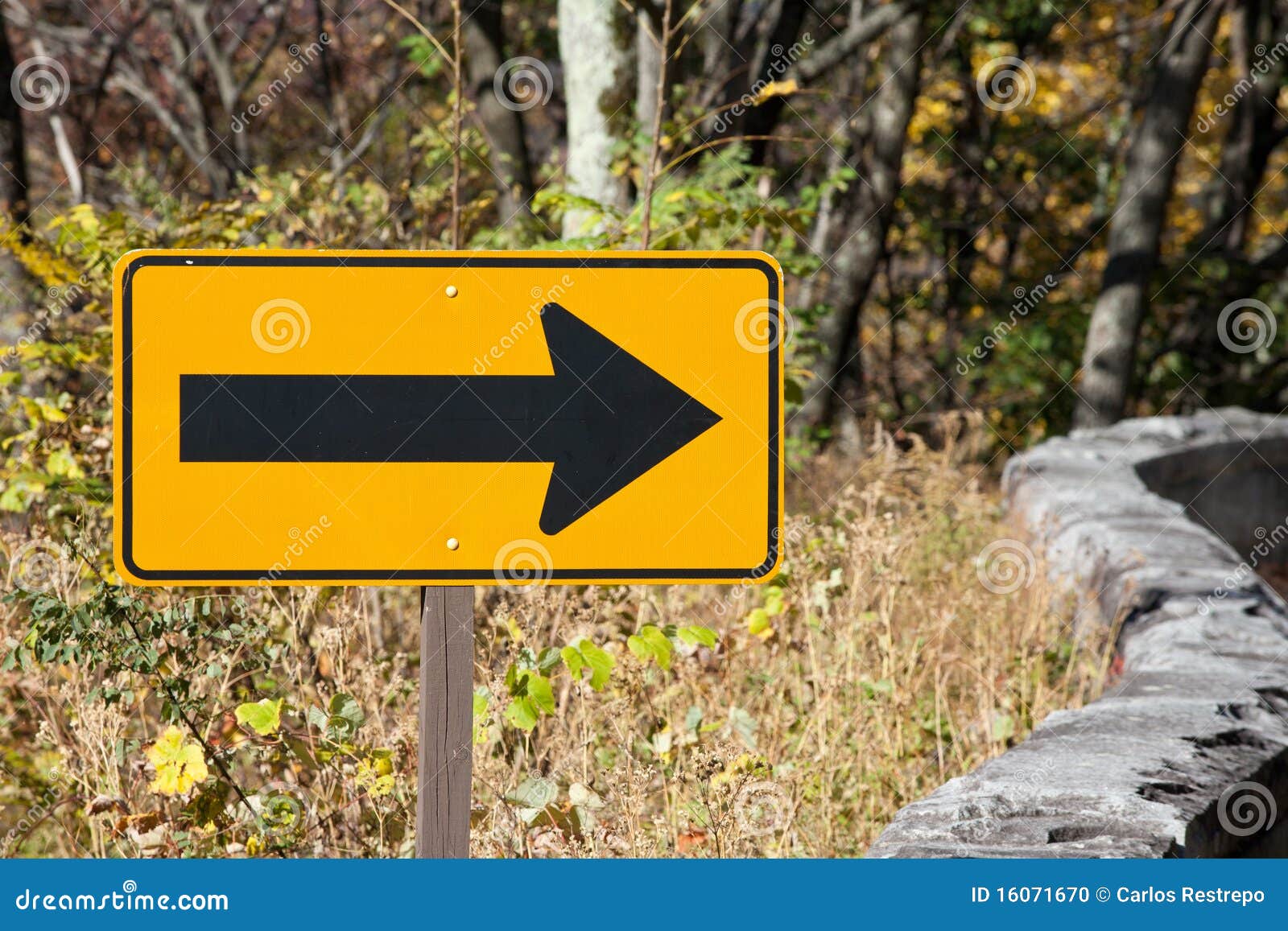 Arrow Road Sign stock photo. Image of direction, roadside - 16071670
