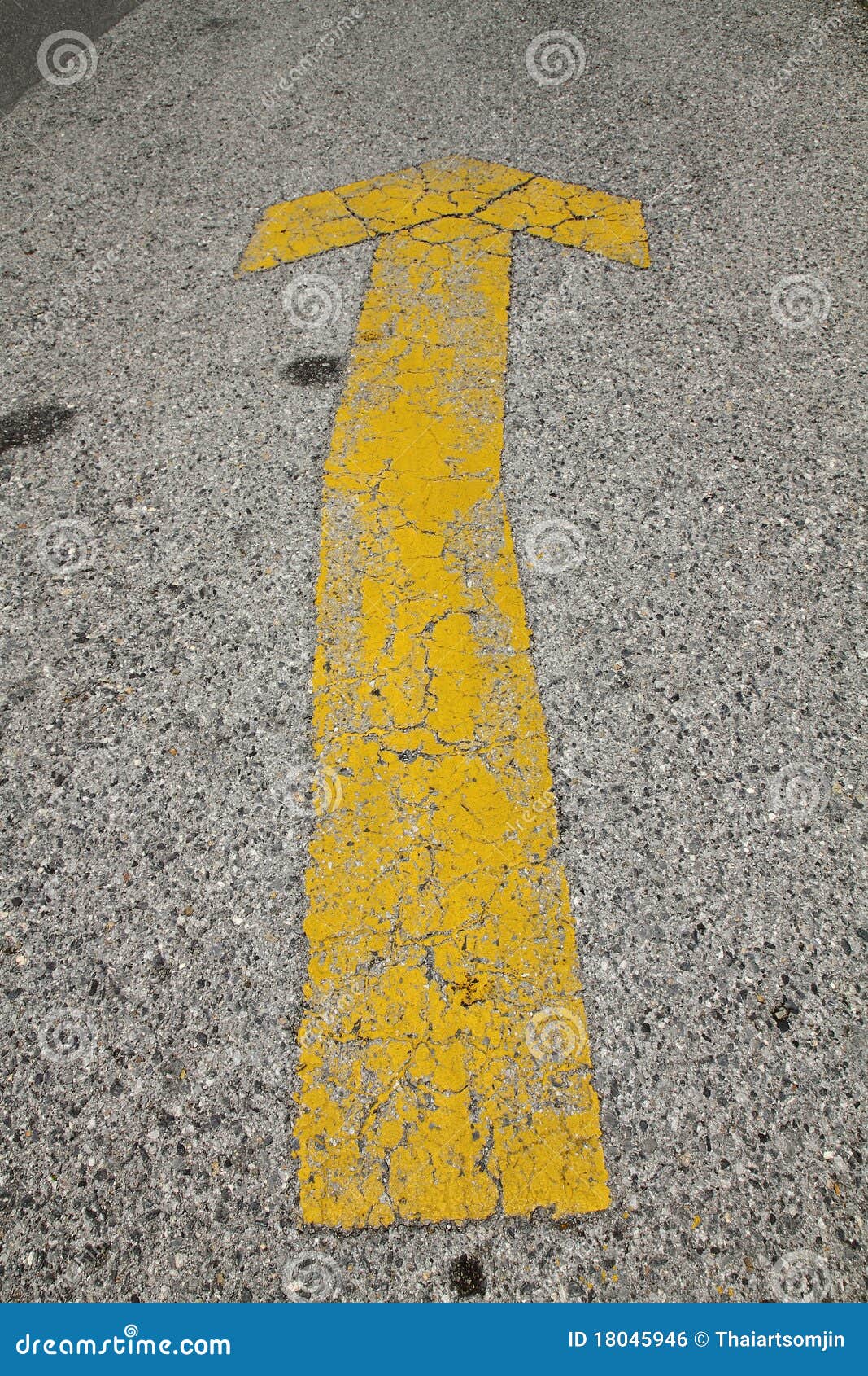 Arrow on road texture stock photo. Image of tile, street - 18045946