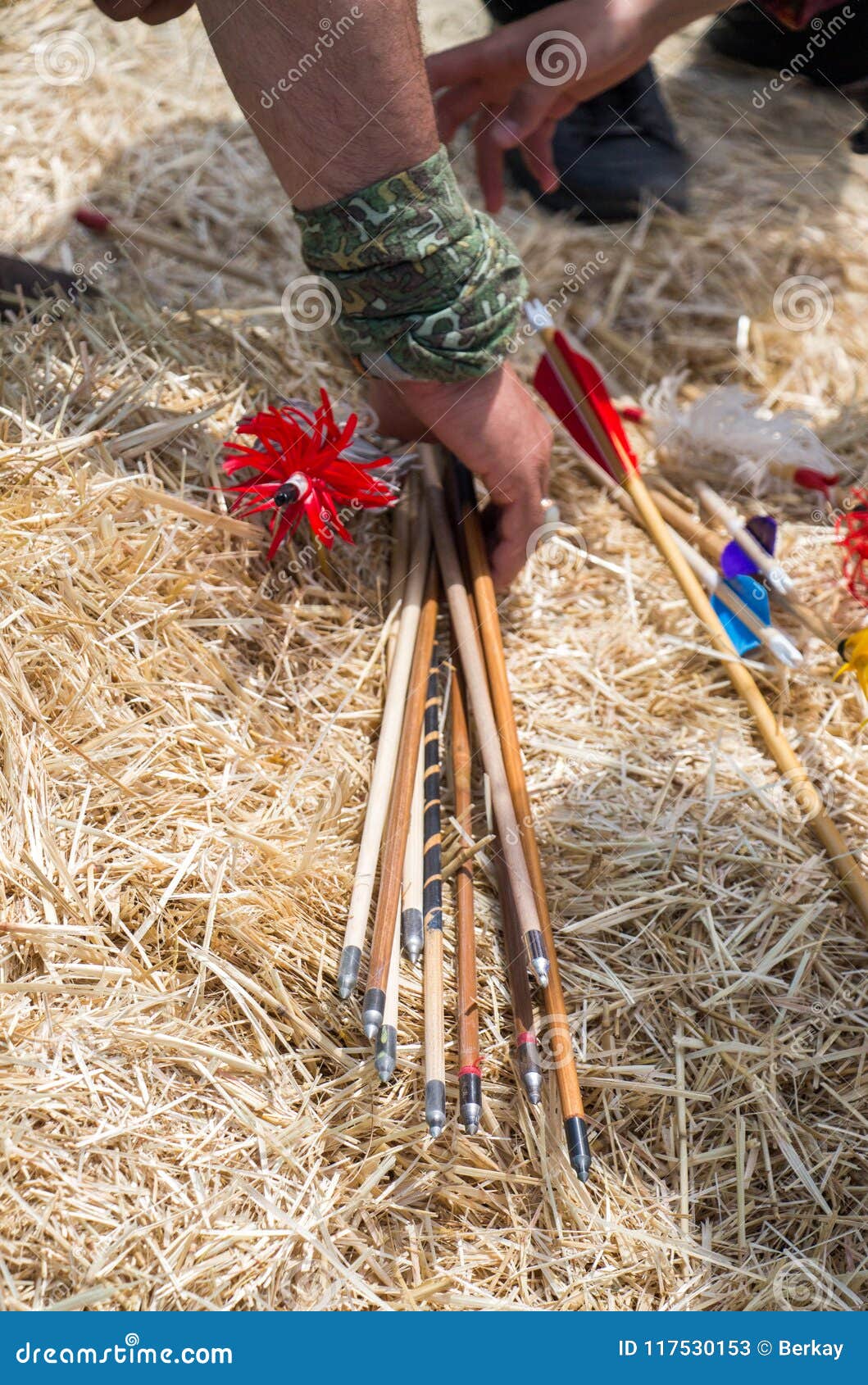 Arrow Rprojectile Weapon System Archery Stock Image - Image of attack ...