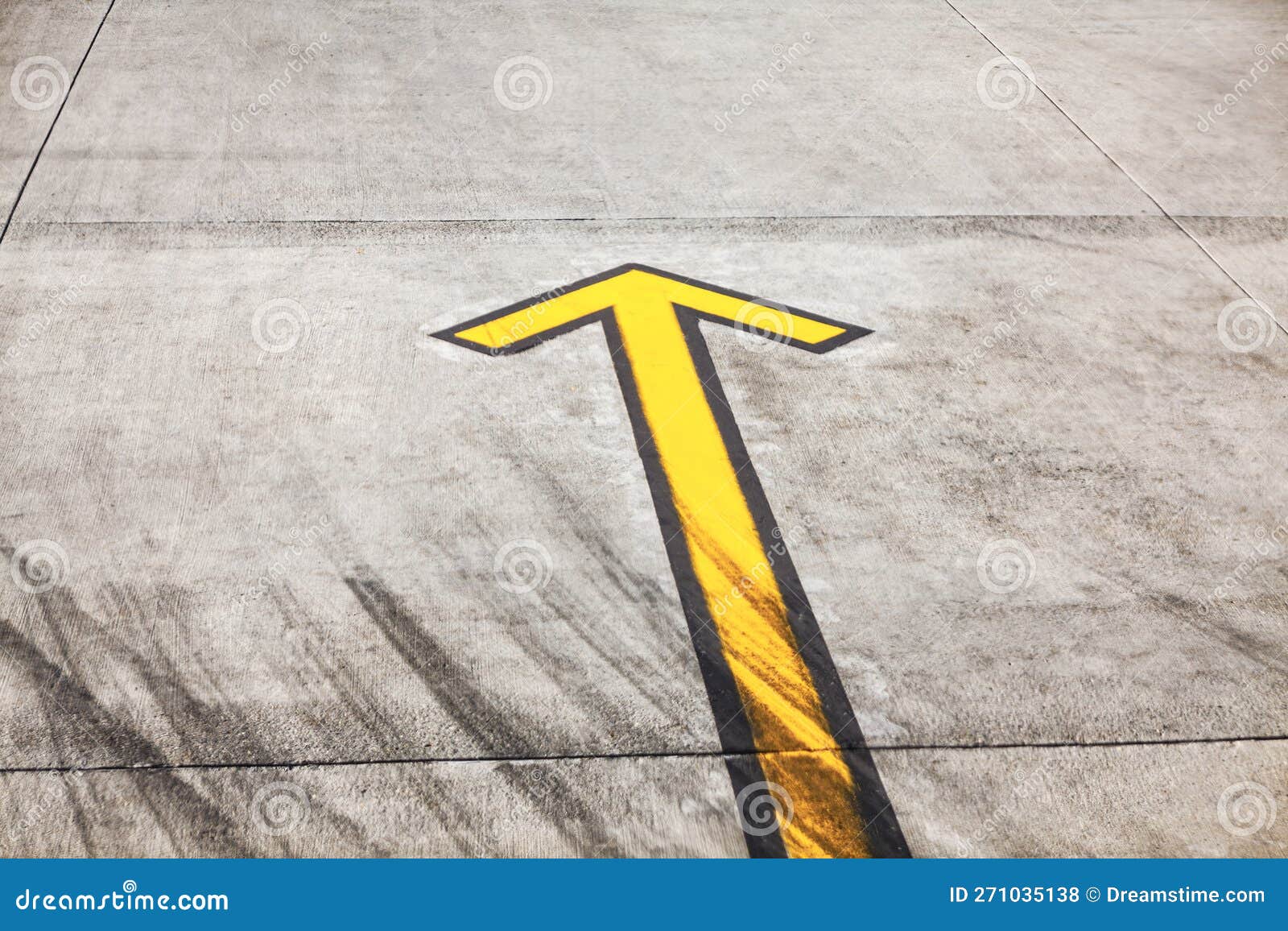 Arrow on the runway stock photo. Image of takeoff, wallpaper - 271035138
