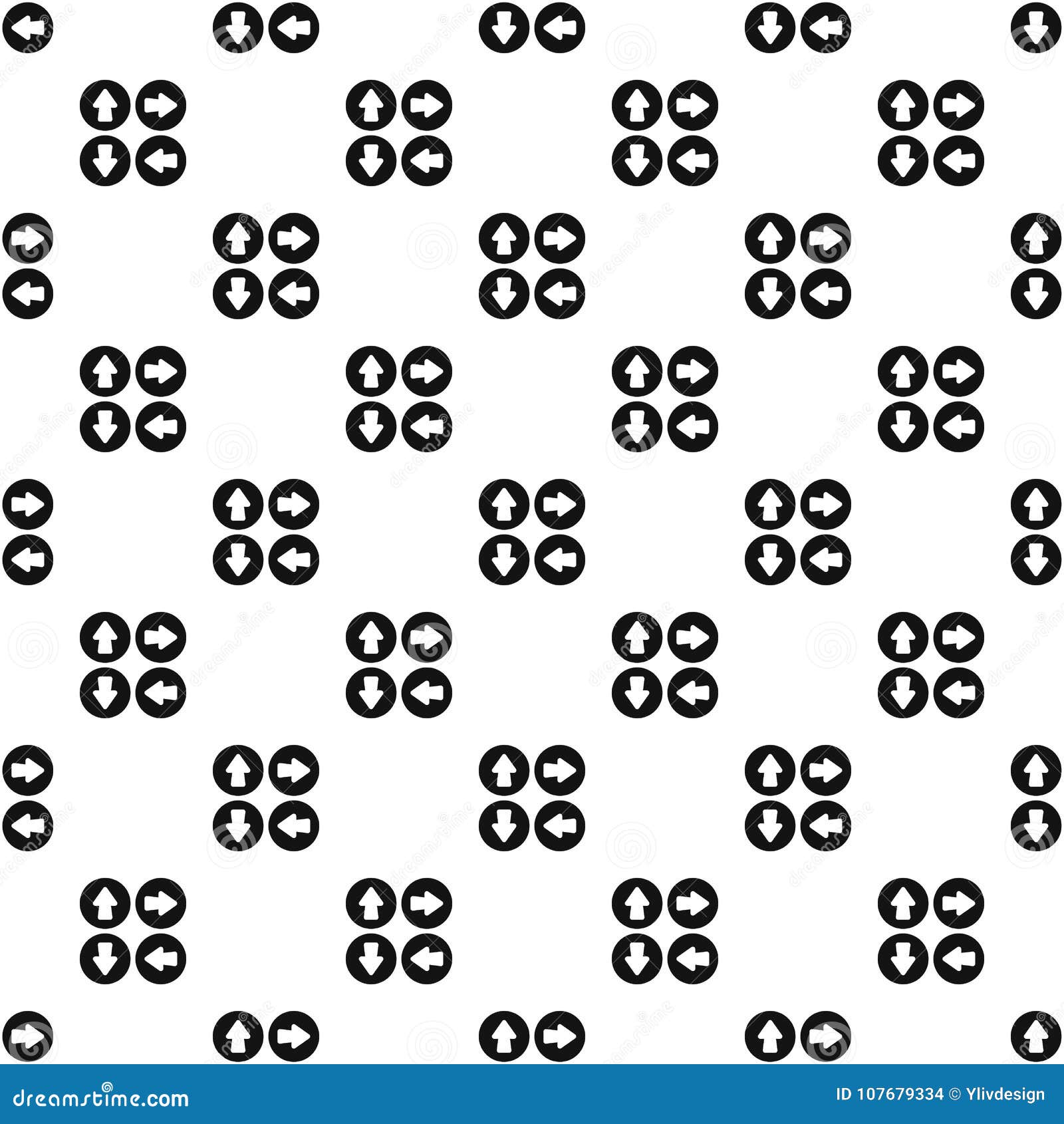 Arrow set pattern vector stock vector. Illustration of abstract - 107679334