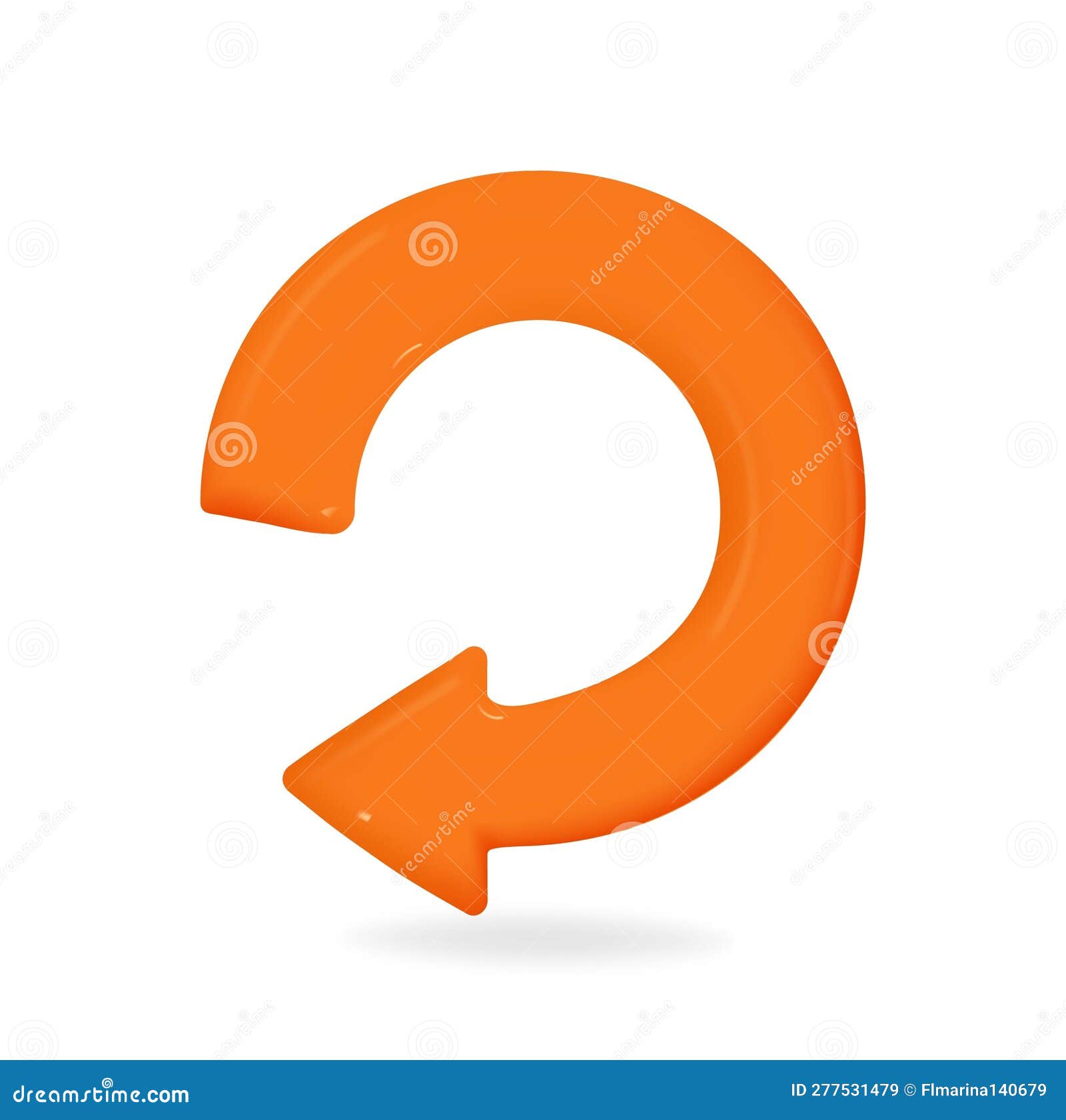 Arrow with Shadow. Vector Illustration 3D Vector in High Quality ...