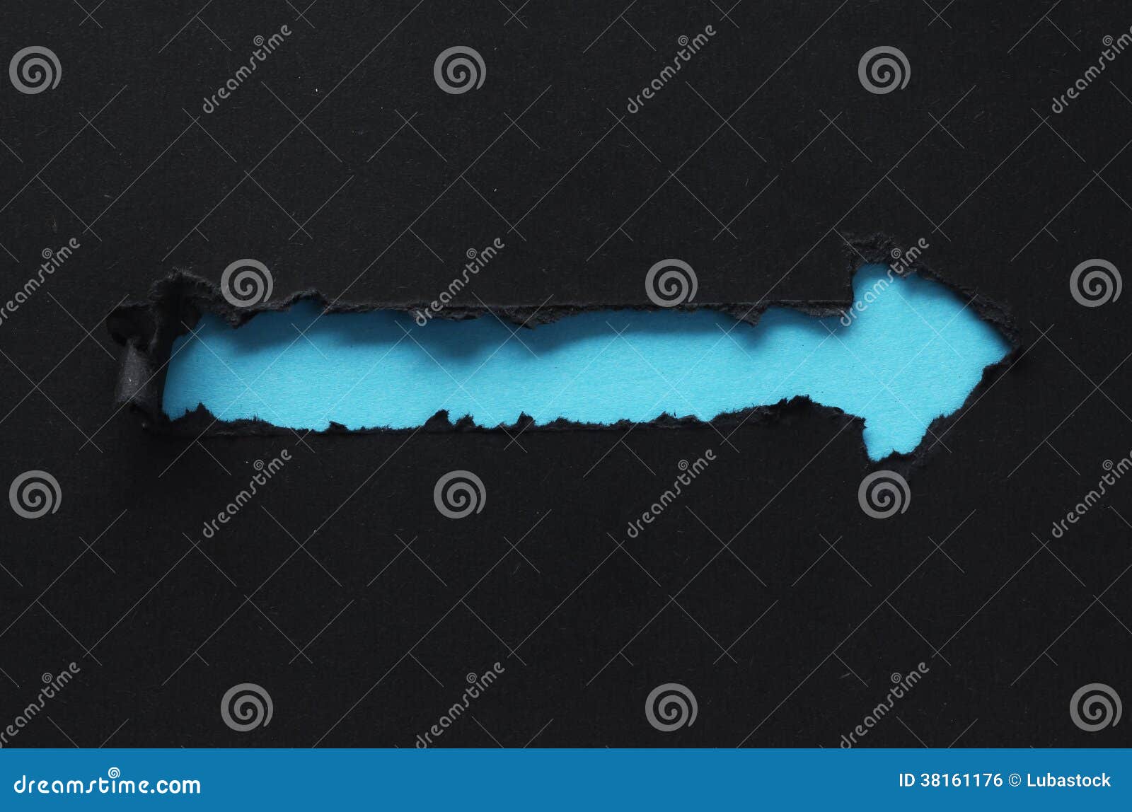 Arrow shape in torn paper stock photo. Image of design - 38161176