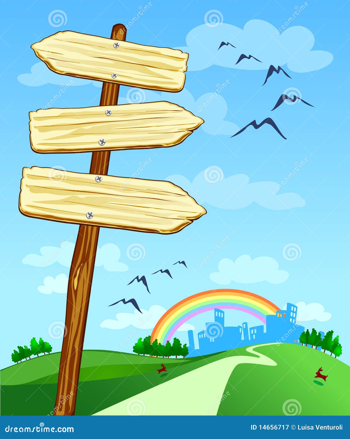 Arrow-shaped sign stock vector. Illustration of traffic - 14656717