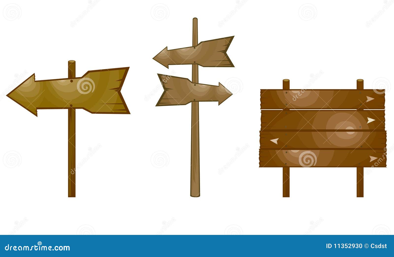 Arrow sign stock vector. Illustration of board, template - 11352930