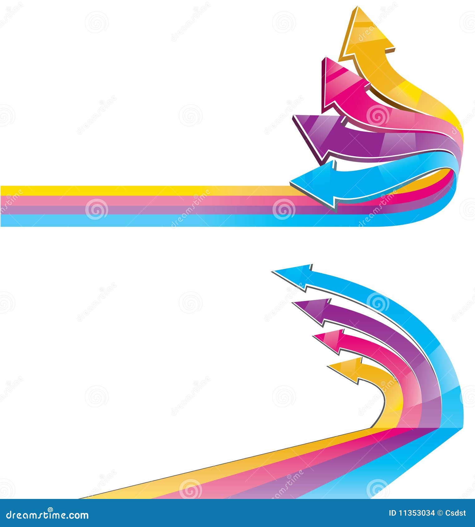 Arrow sign stock vector. Illustration of graphics, sign - 11353034