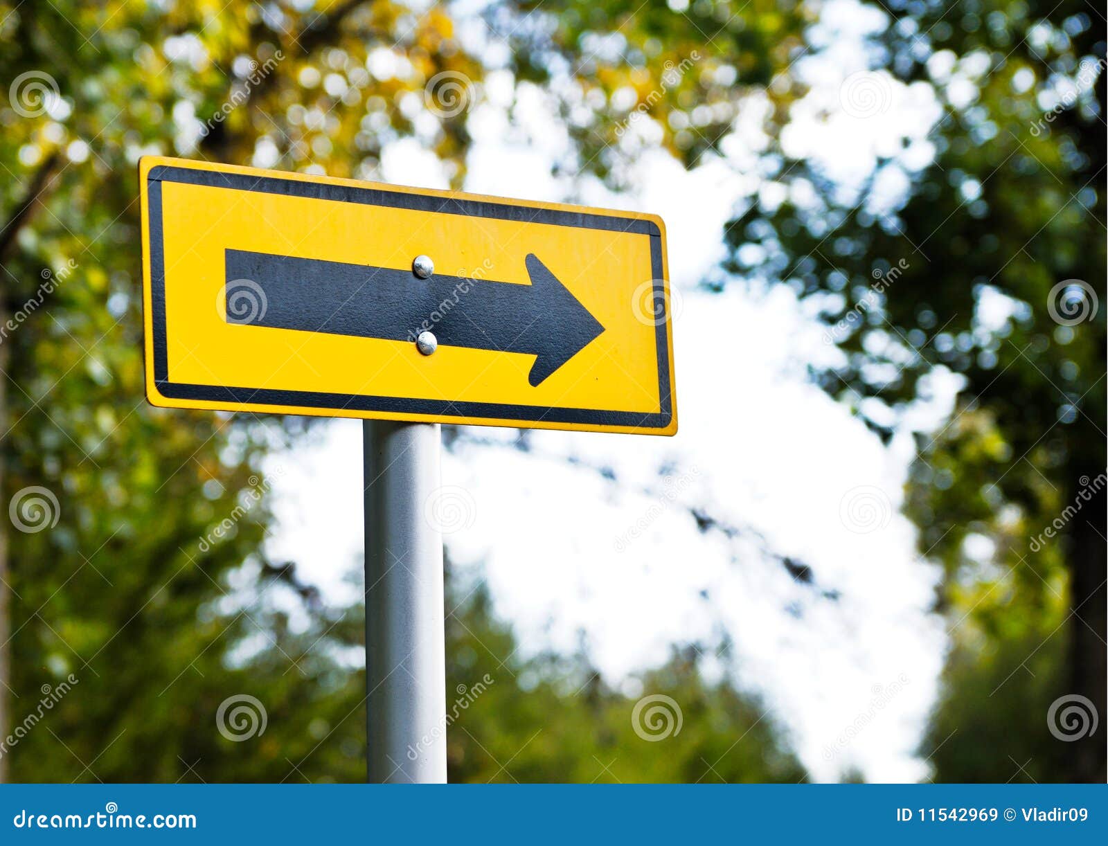 Arrow Sign stock image. Image of guidance, traffic, roadway - 11542969
