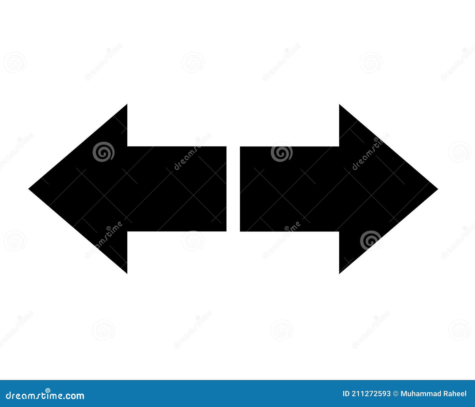 Arrow Sign on the Car Dashboard Isolated on White Background Stock ...