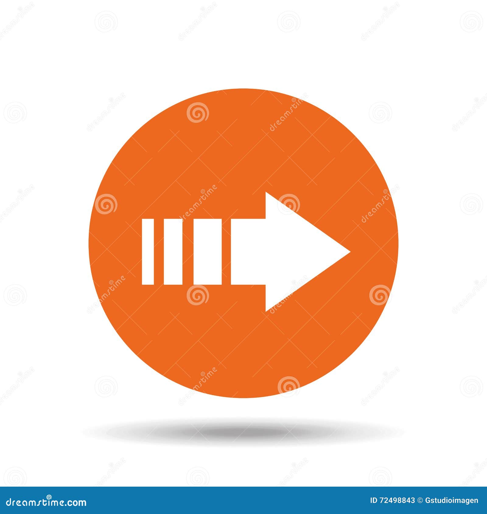 Arrow sign design stock illustration. Illustration of isolated - 72498843