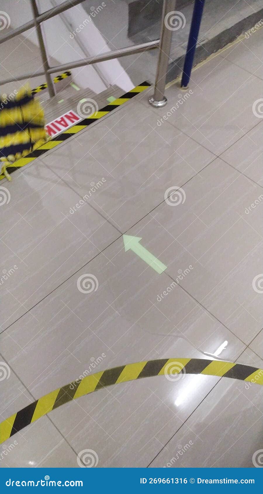 Arrow Sign on Factory Indication Stock Photo - Image of arrow, factory ...