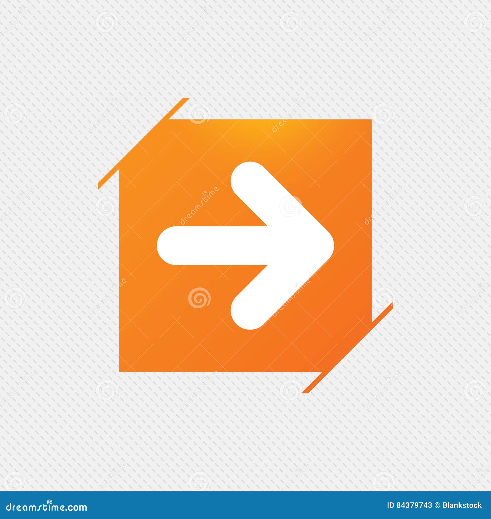 Arrow Sign Icon. Next Button. Navigation Symbol Stock Vector ...