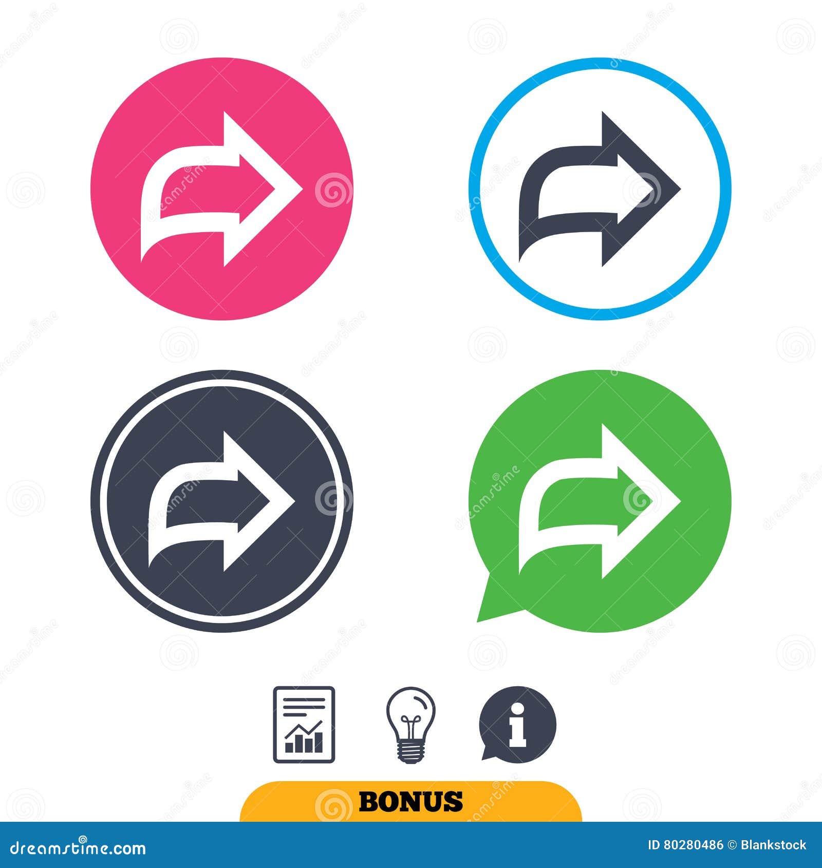 Arrow Sign Icon. Next Button. Navigation Symbol Stock Vector ...