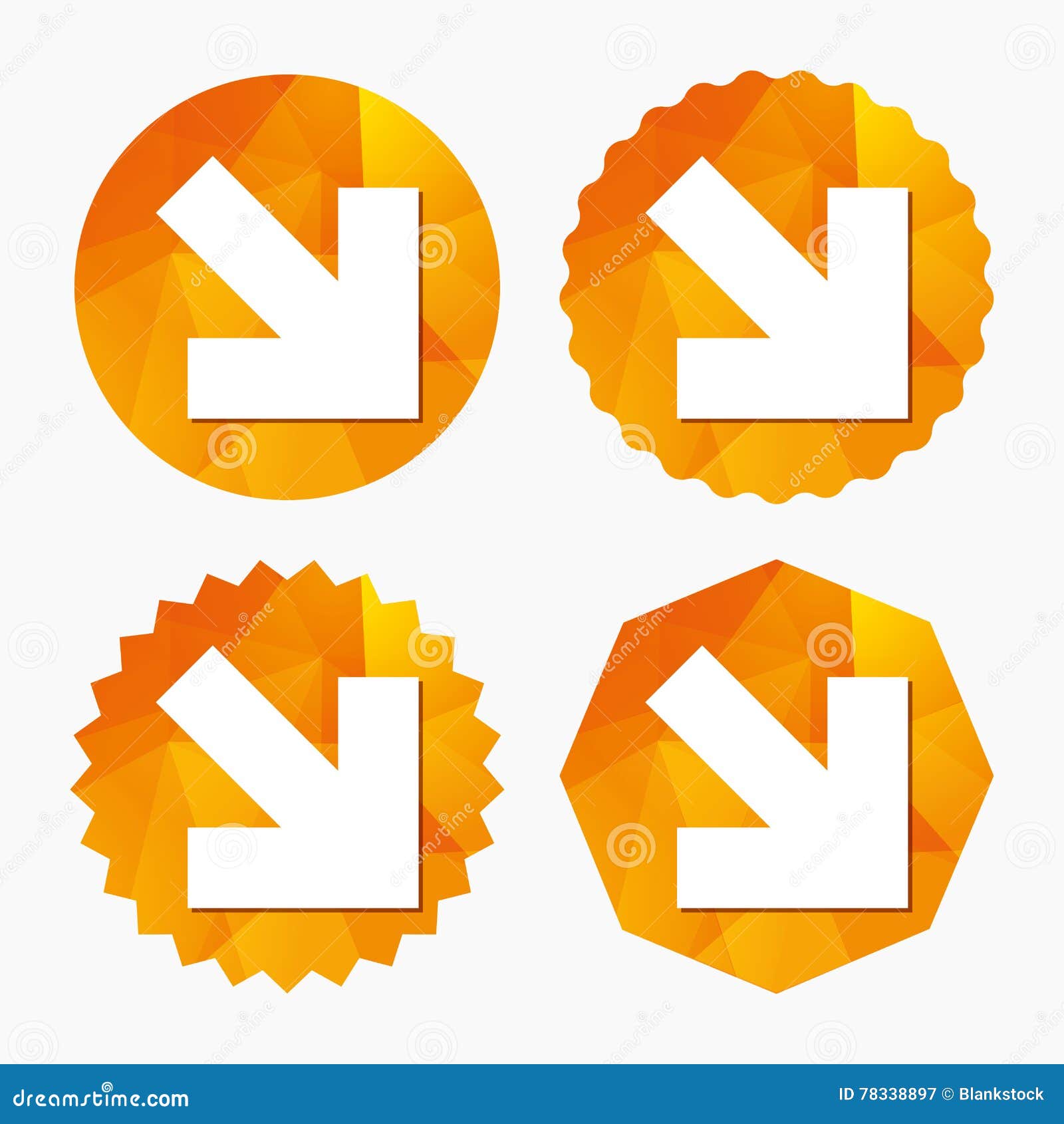 Arrow Sign Icon. Next Button. Navigation Symbol Stock Vector ...