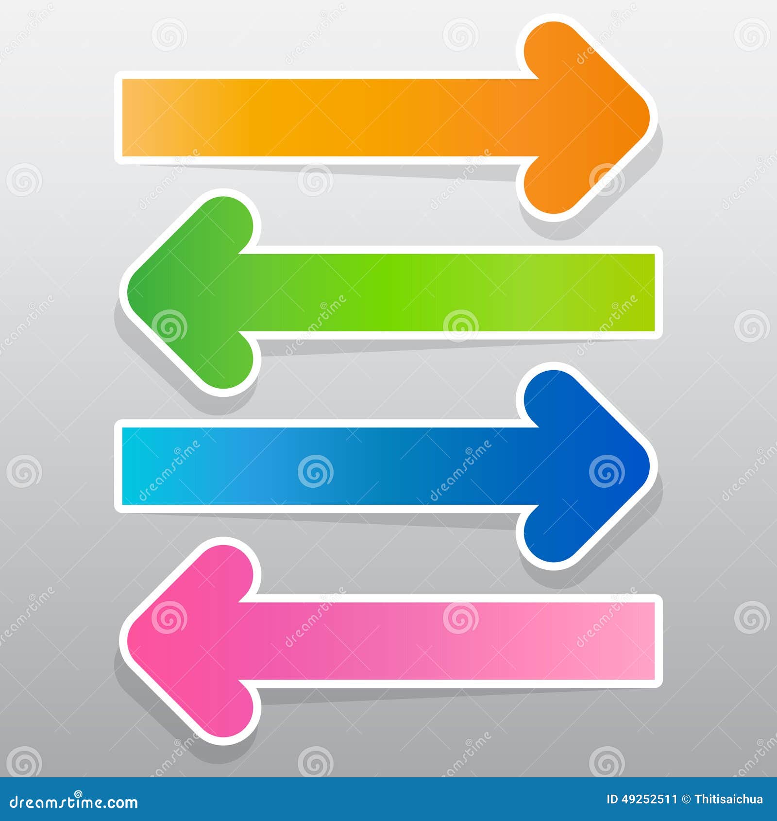 Arrow Sign Icon, Vector Work Stock Illustration - Illustration of arrow ...