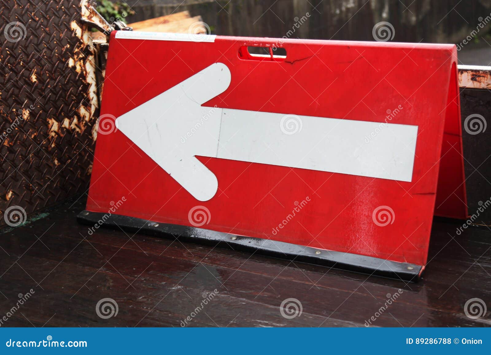 Arrow signage stock photo. Image of bright, signage, white - 89286788
