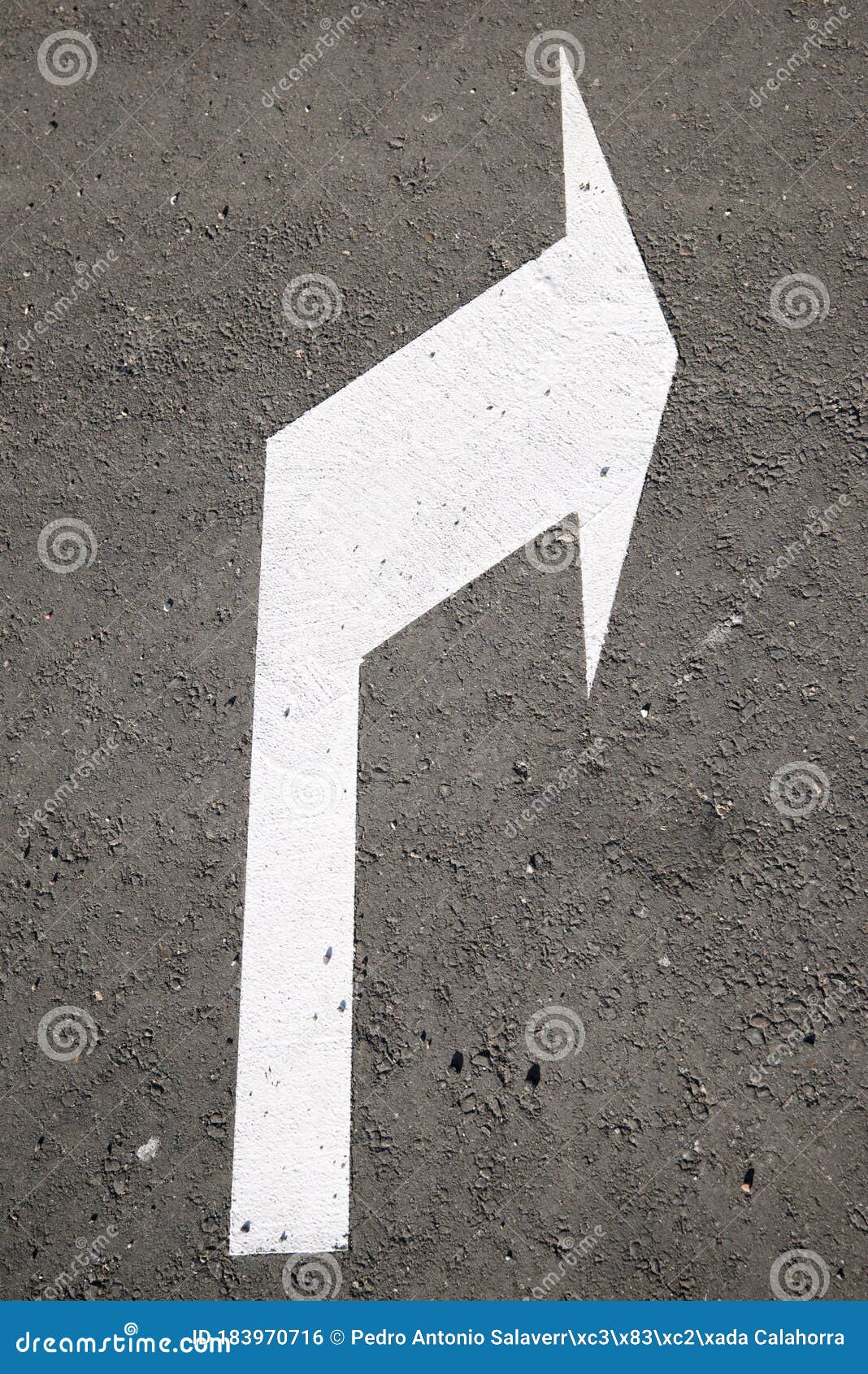 Arrow signal view stock photo. Image of direction, restriction - 183970716