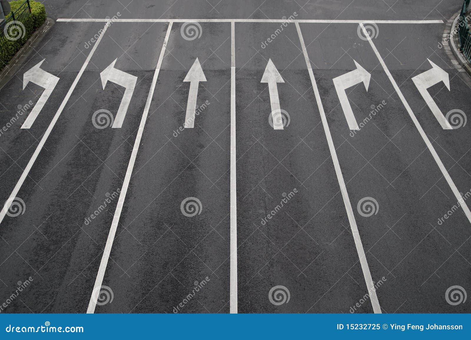 Arrow signs stock image. Image of concrete, signs, line - 15232725