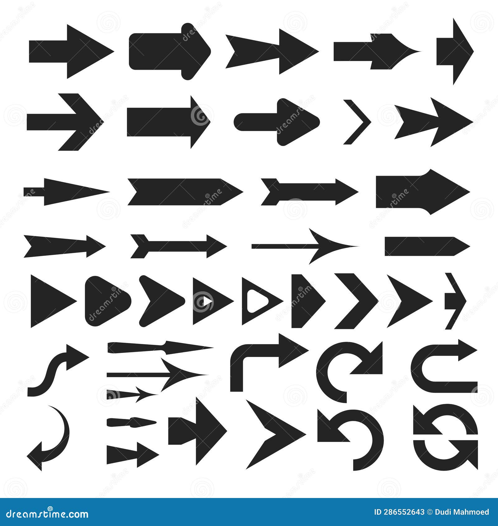 Arrow Signs,Set of Direction Signs Collection,collection of Many ...