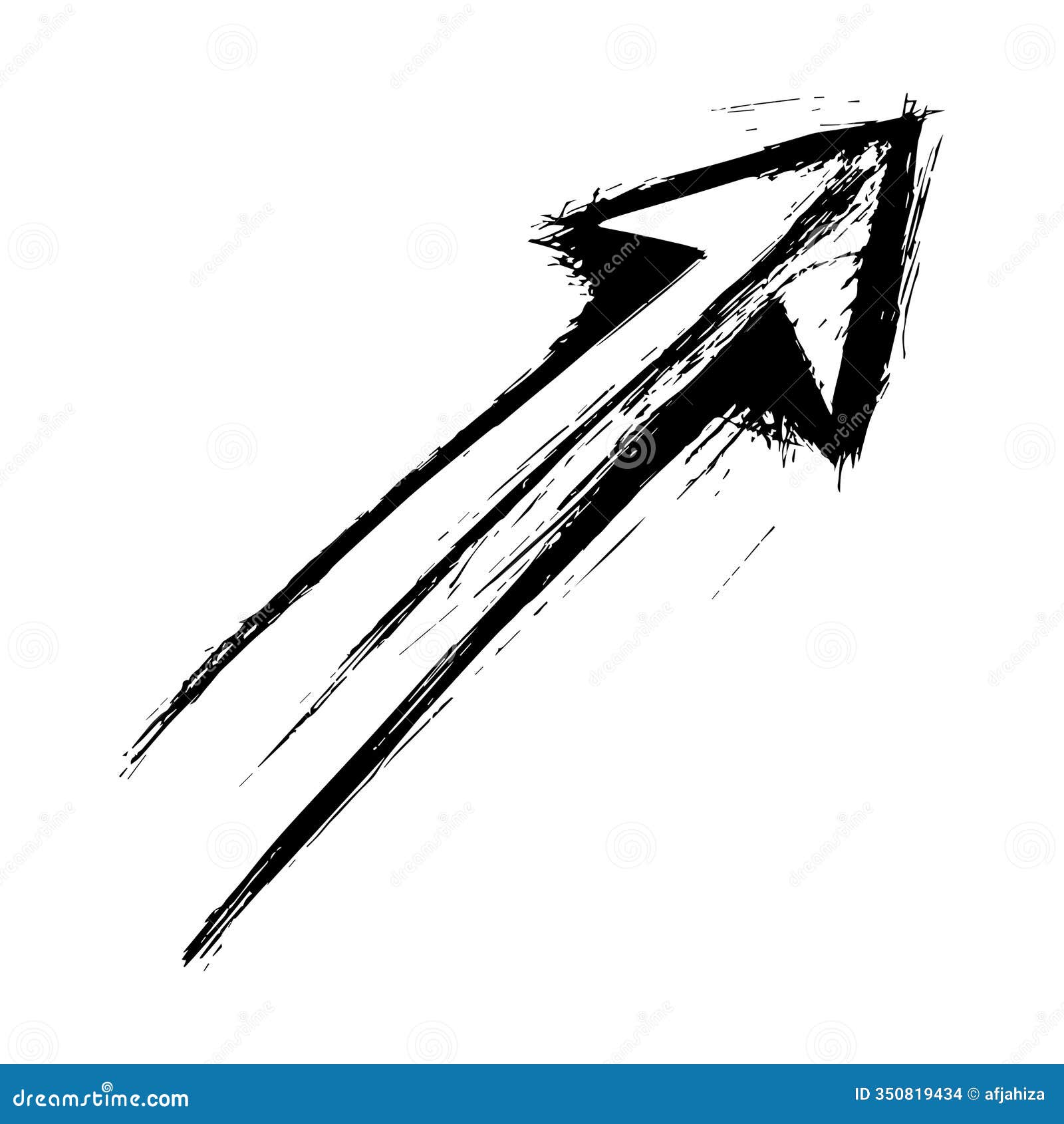 Arrow Sketch Hand Drawn Icon Vector 5 Stock Vector - Illustration of ...