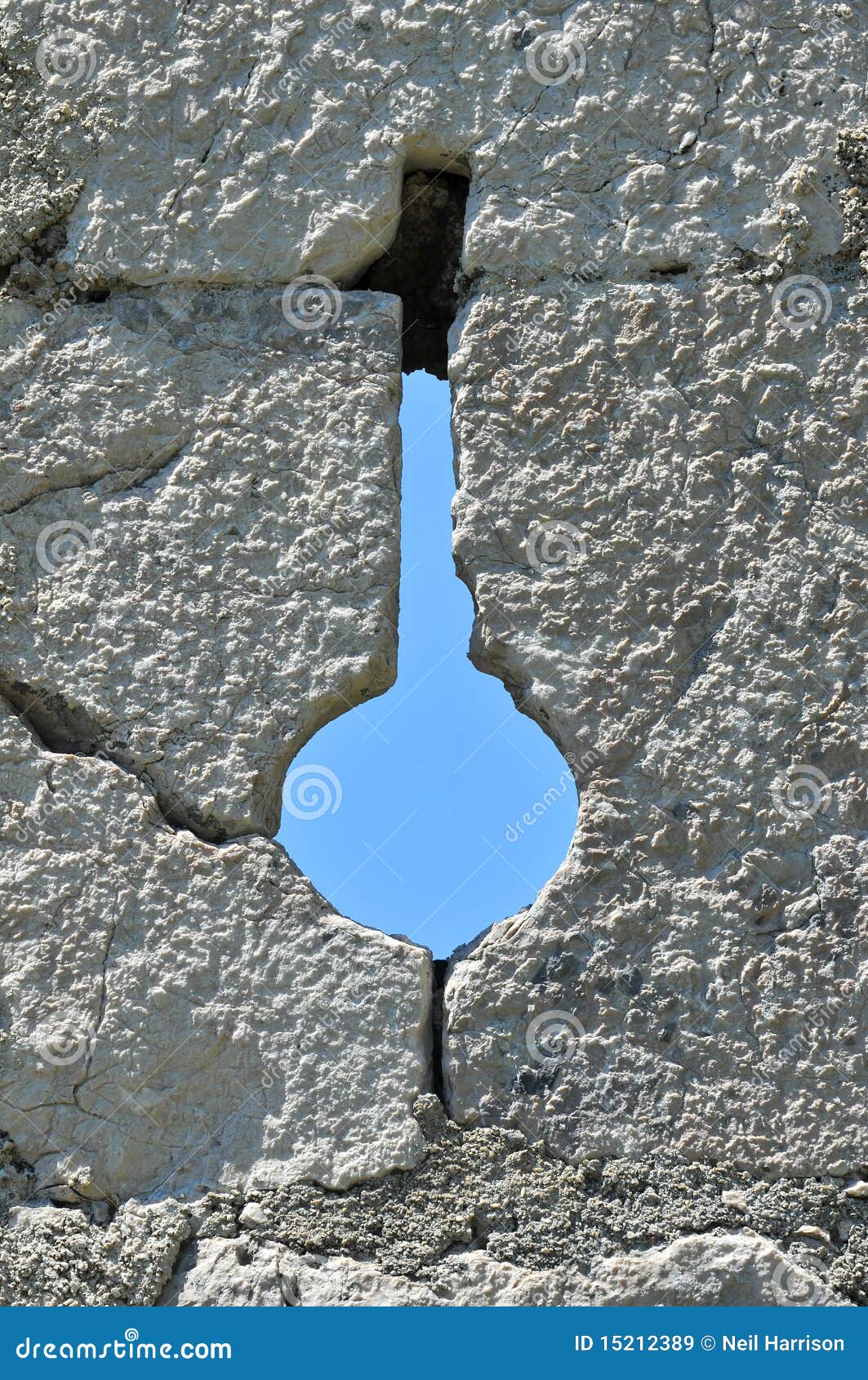 Arrow Slit In Castle Wall Stock Photography | CartoonDealer.com #18615206