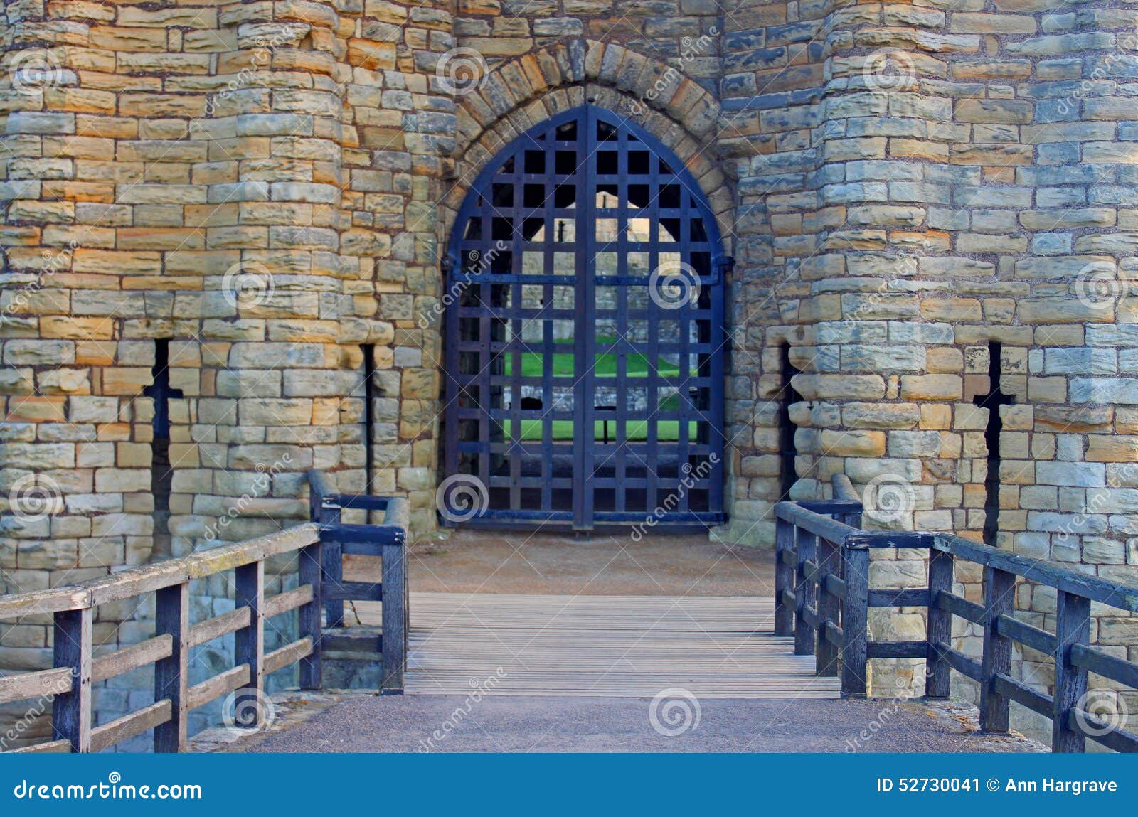 Arrow Slits, Medieval Castle. Stock Image - Image of historic, defense ...