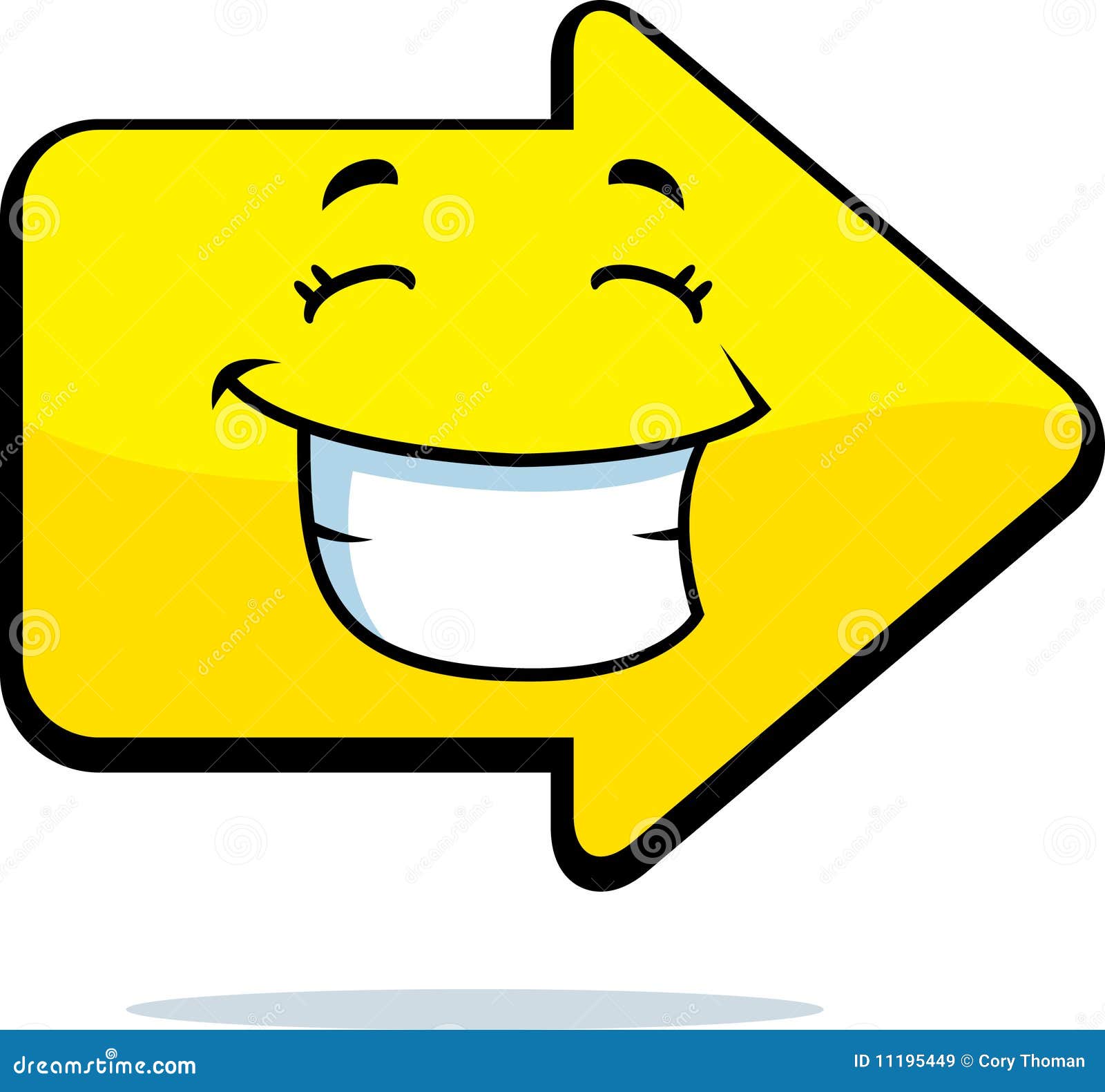 Arrow Smiling Royalty Free Stock Images - Image: 11195449