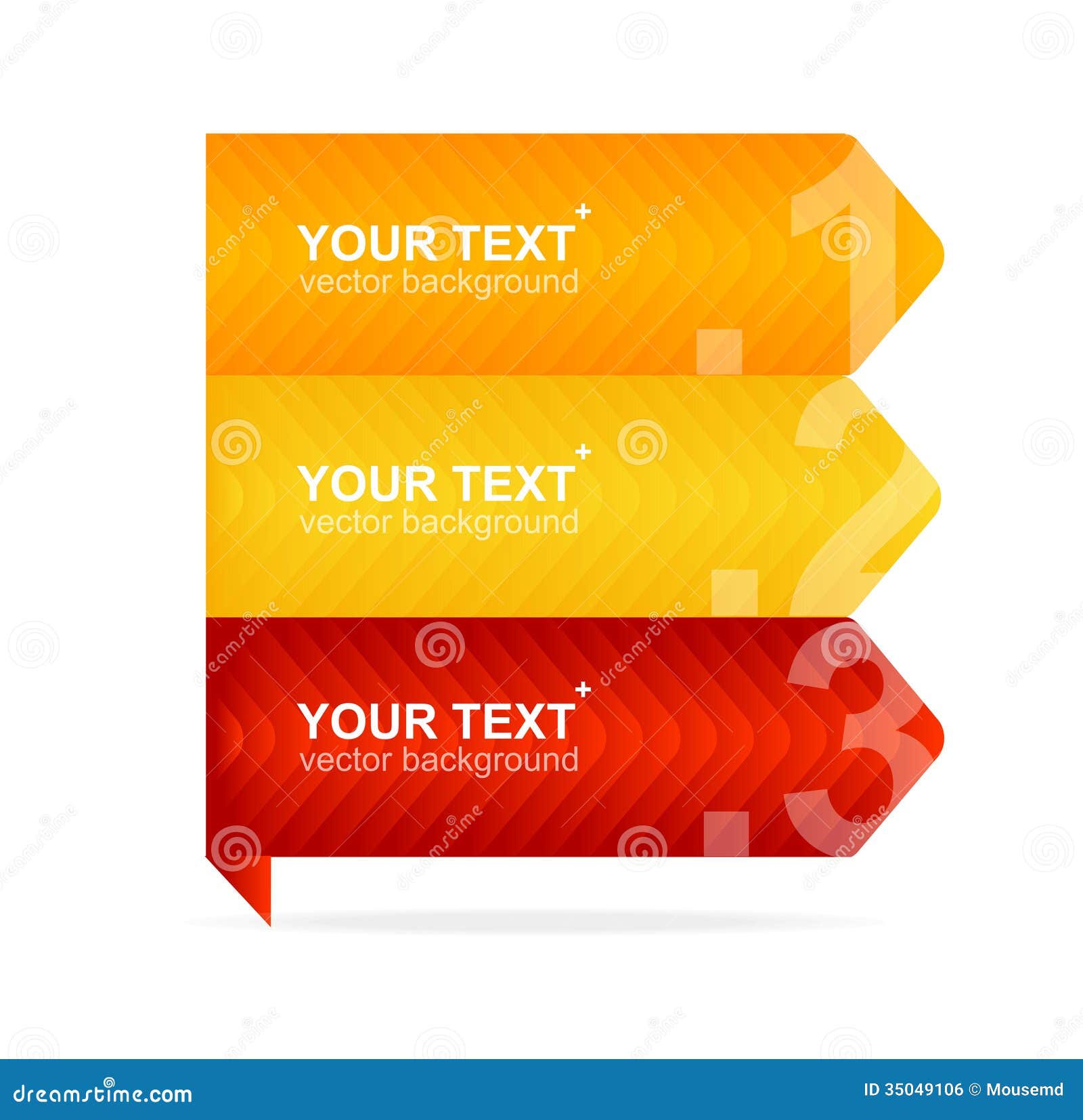 Arrow Speech Templates for Text Stock Vector - Illustration of shape ...