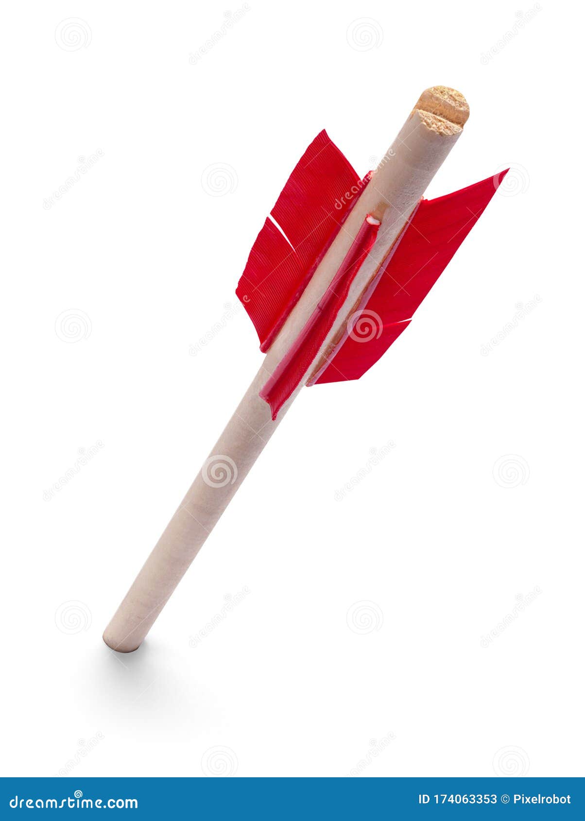 Arrow Stuck stock image. Image of sharp, archery, hunter - 174063353