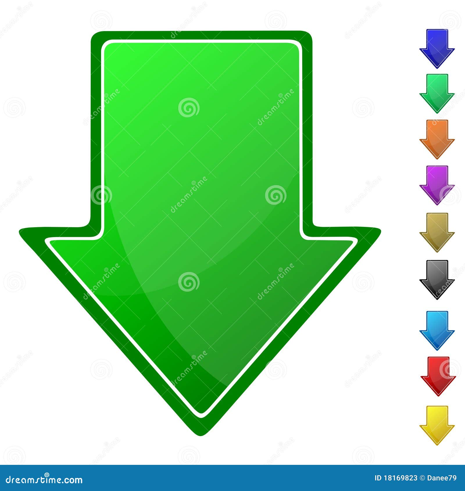 Arrow symbol stock image. Illustration of shape, arrow - 18169823