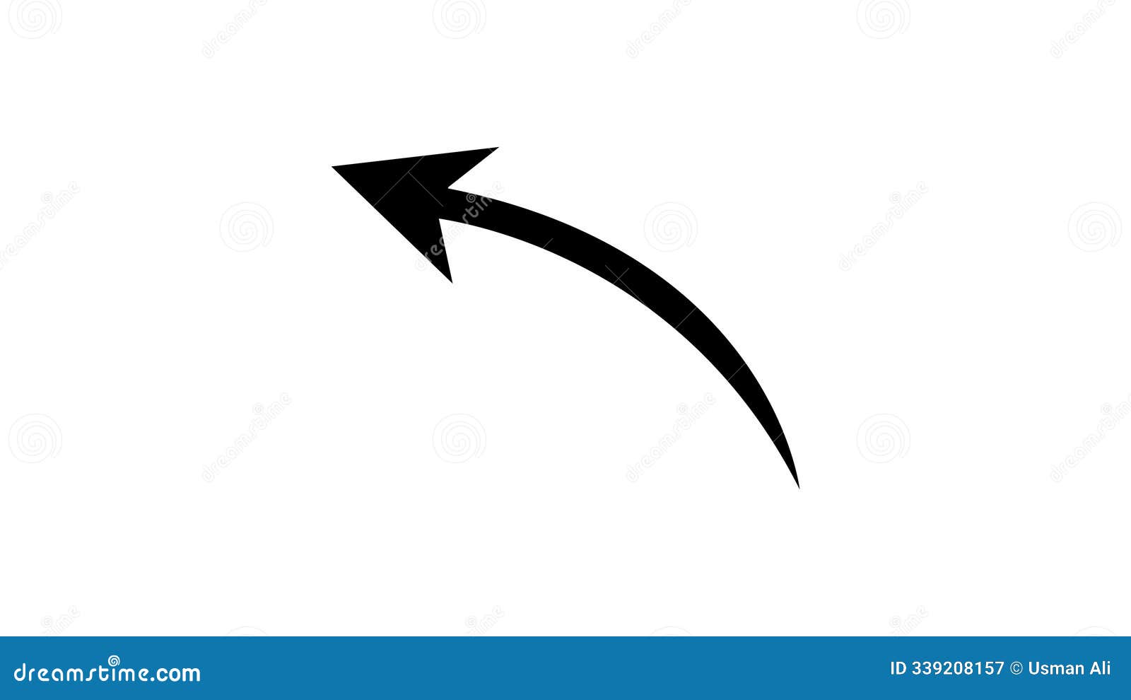 Arrow symbol stock illustration. Illustration of movement - 339208157