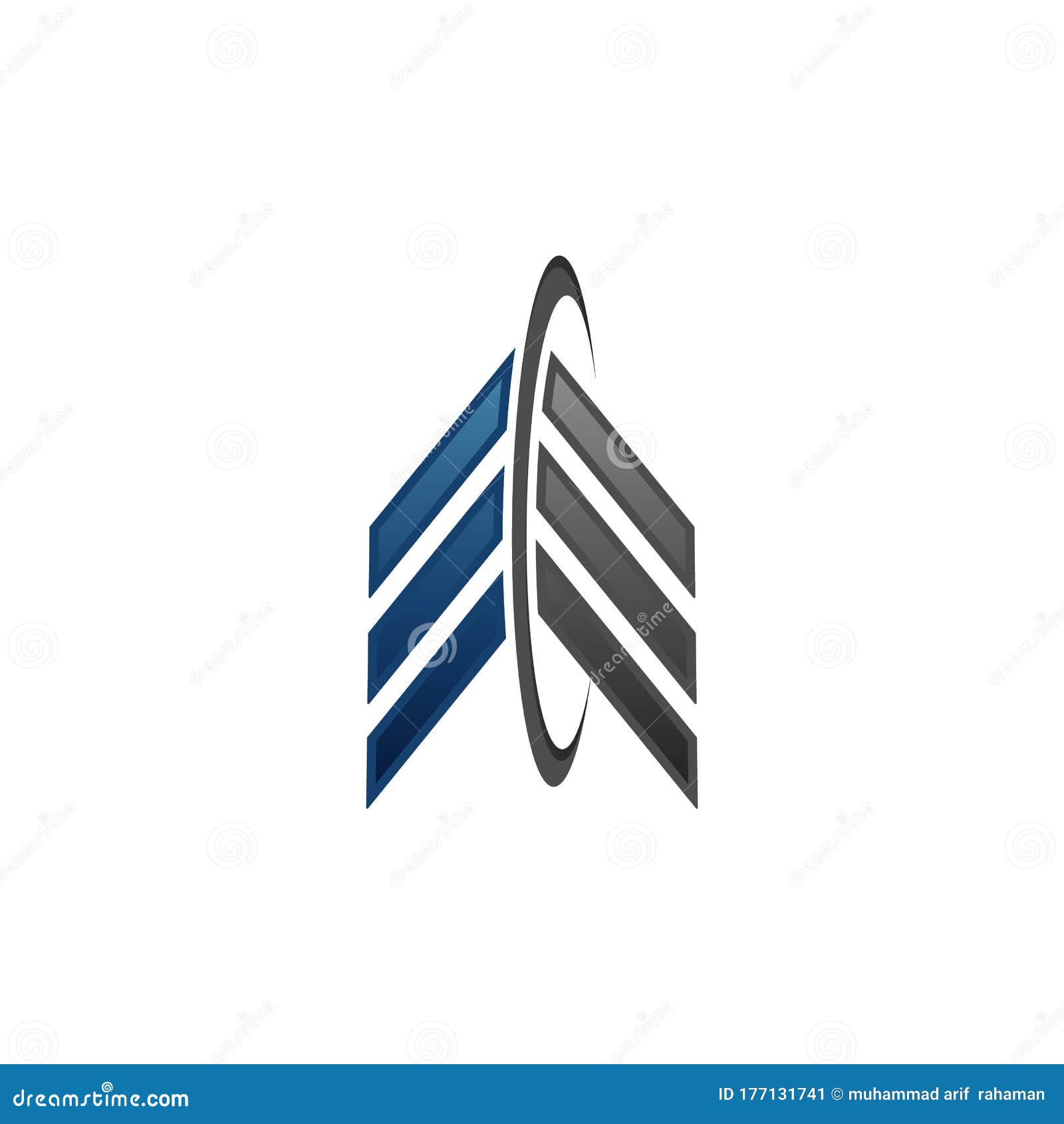 Arrow Symbol in Modern Design for Element Design Stock Illustration ...