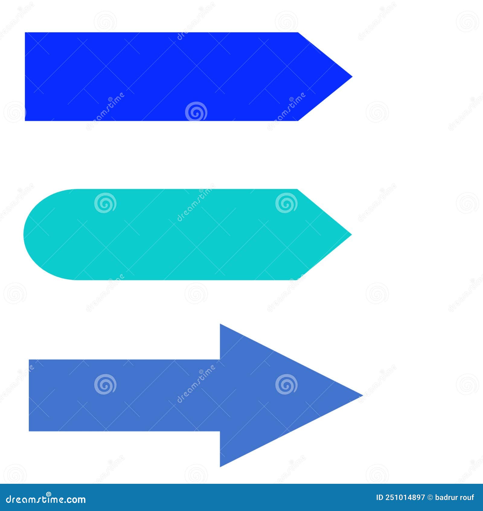 Arrow Symbol And Teks Background Blue Illustration | CartoonDealer.com ...
