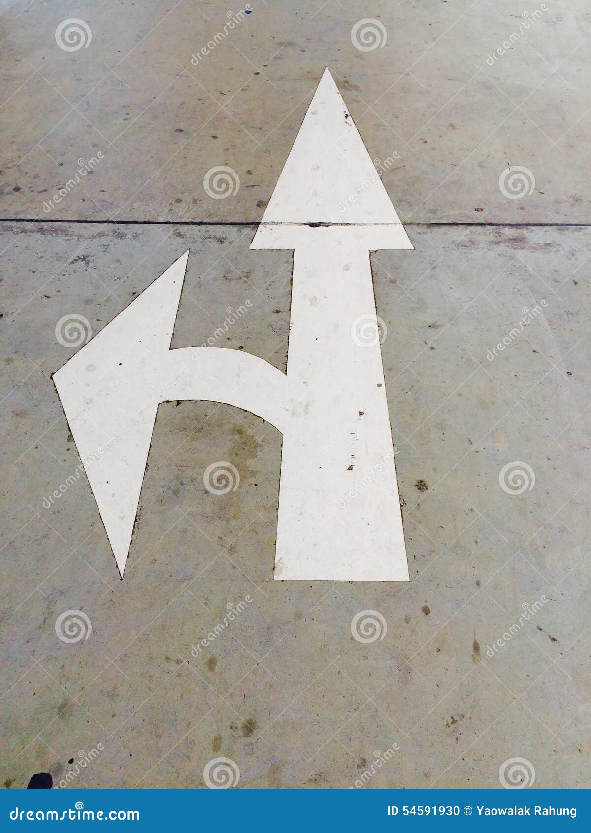 Arrow stock photo. Image of road, arrow, symbol, traffic - 54591930